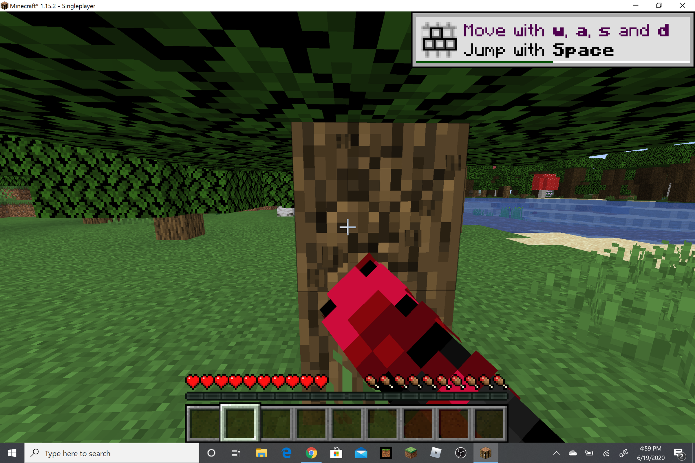 Starting a Minecraft Survival World (Java Edition) : 5 Steps ...