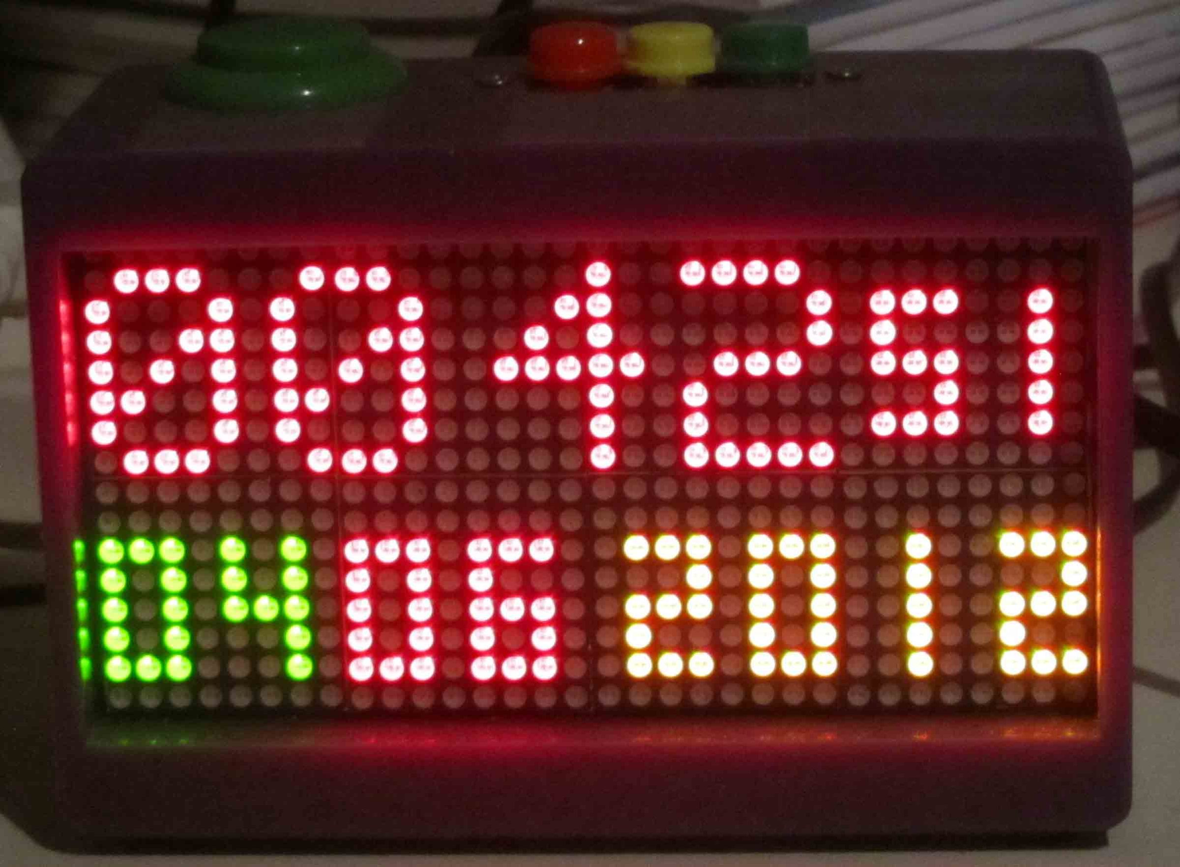 Colorful Countdown Clock for Tight Timeline Management : 3 Steps ...