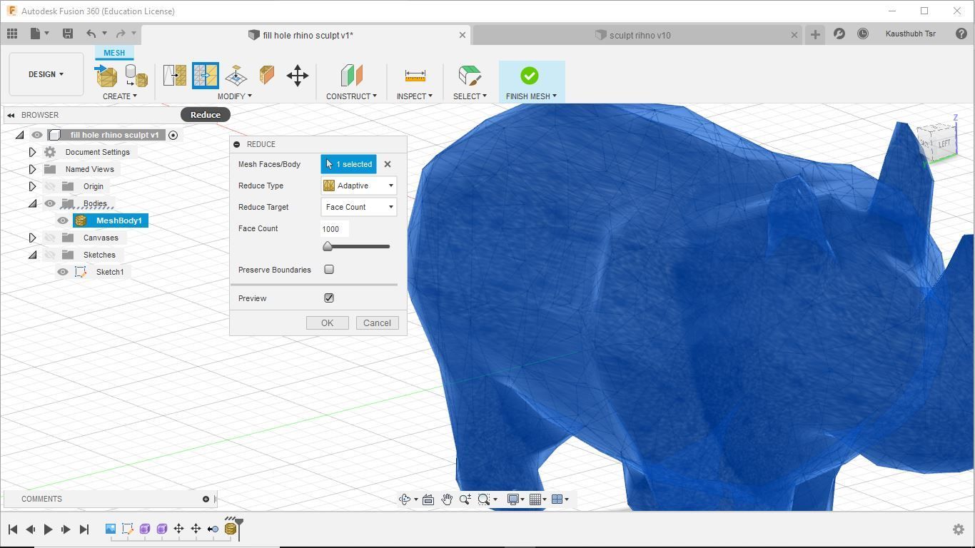 Learn Digital Sculpting Using Fusion 360 : 15 Steps - Instructables