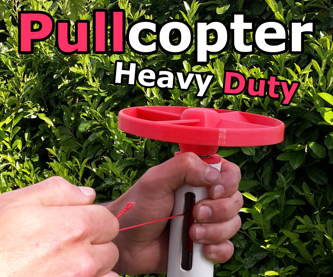 Heavy Duty Pull Cord Helicopter : 4 Steps (with Pictures) - Instructables
