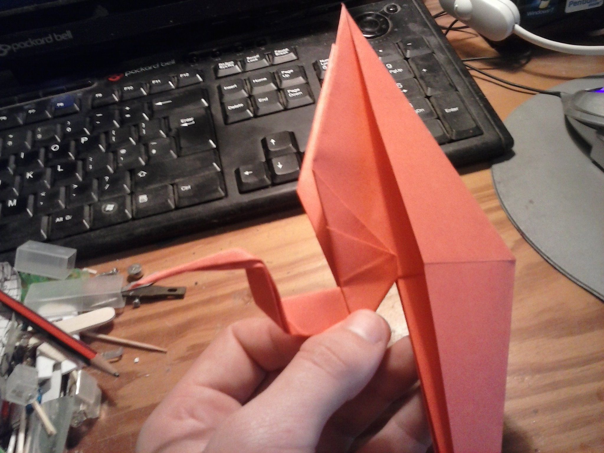 Origami Heron With Flapping Wings : 5 Steps - Instructables