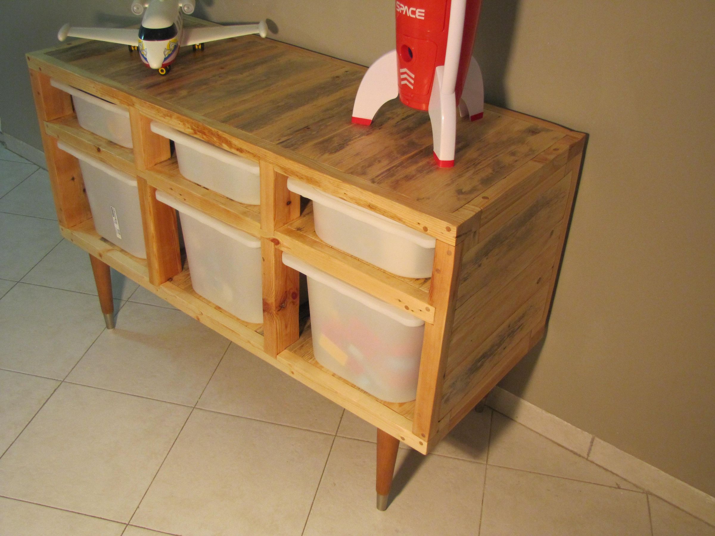 How to Build Storage Boxes Cabinet From Recycled Materials : 11 Steps ...