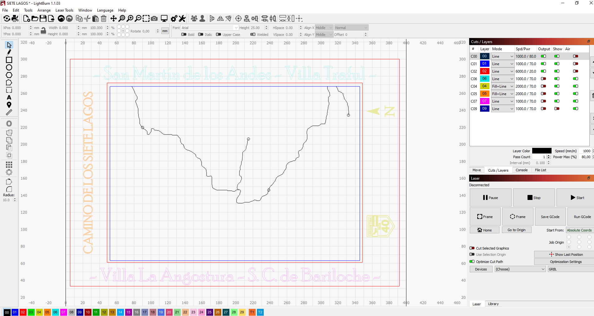 CNC Carved and Laser Engraved Topographic Map : 8 Steps (with Pictures ...