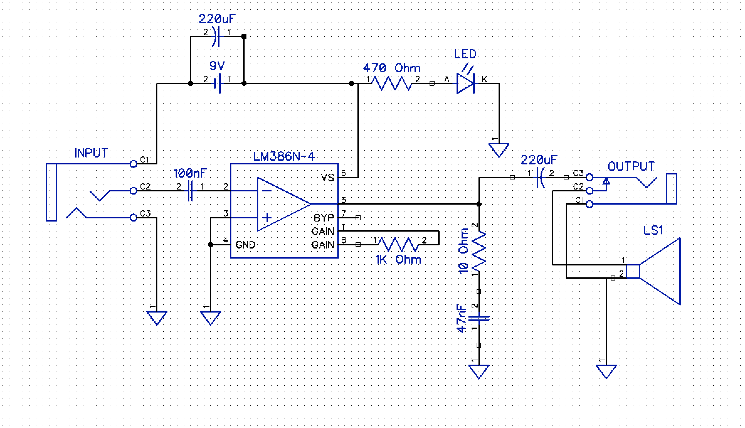 From Schematic to Protoboard - Building a Simple LM386 Guitar Amp on a ...
