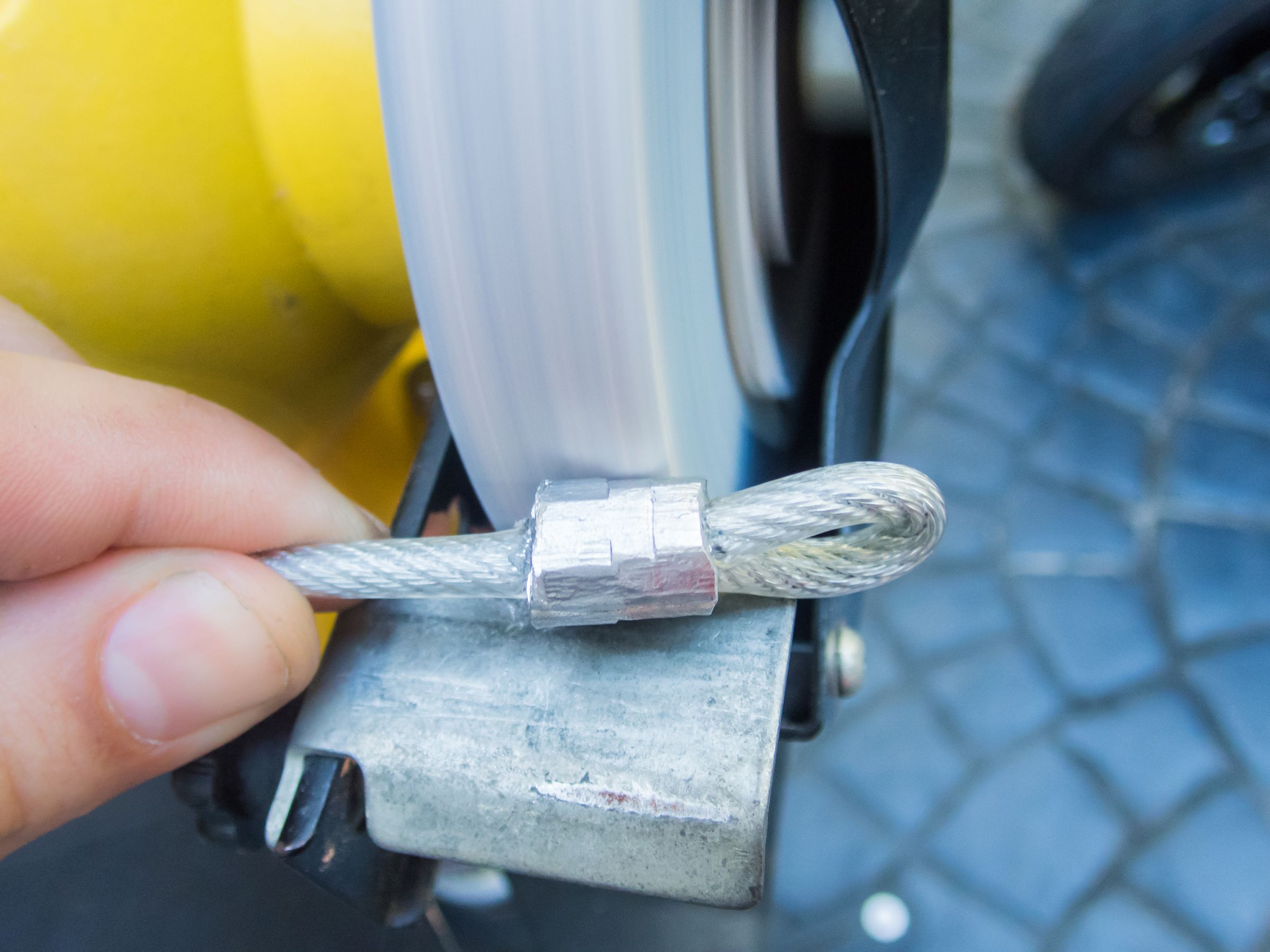 Anti-Theft Moto & Bike Helmet Tether Lock : 15 Steps (with Pictures ...