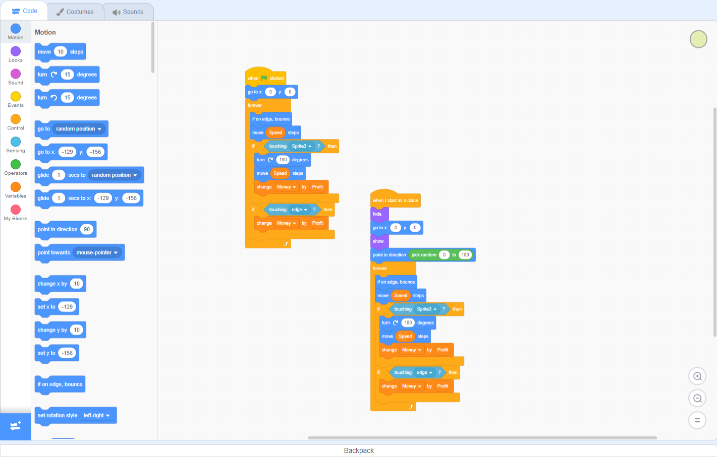 Scratch Idle Bouncing Ball Game : 15 Steps (with Pictures) - Instructables