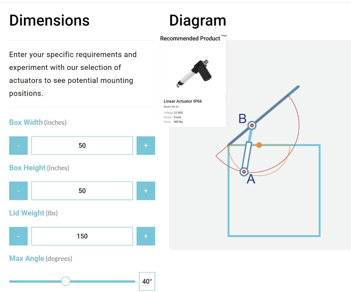 Using Our Calculator Tool to Select Linear Actuators : 7 Steps - Instructables