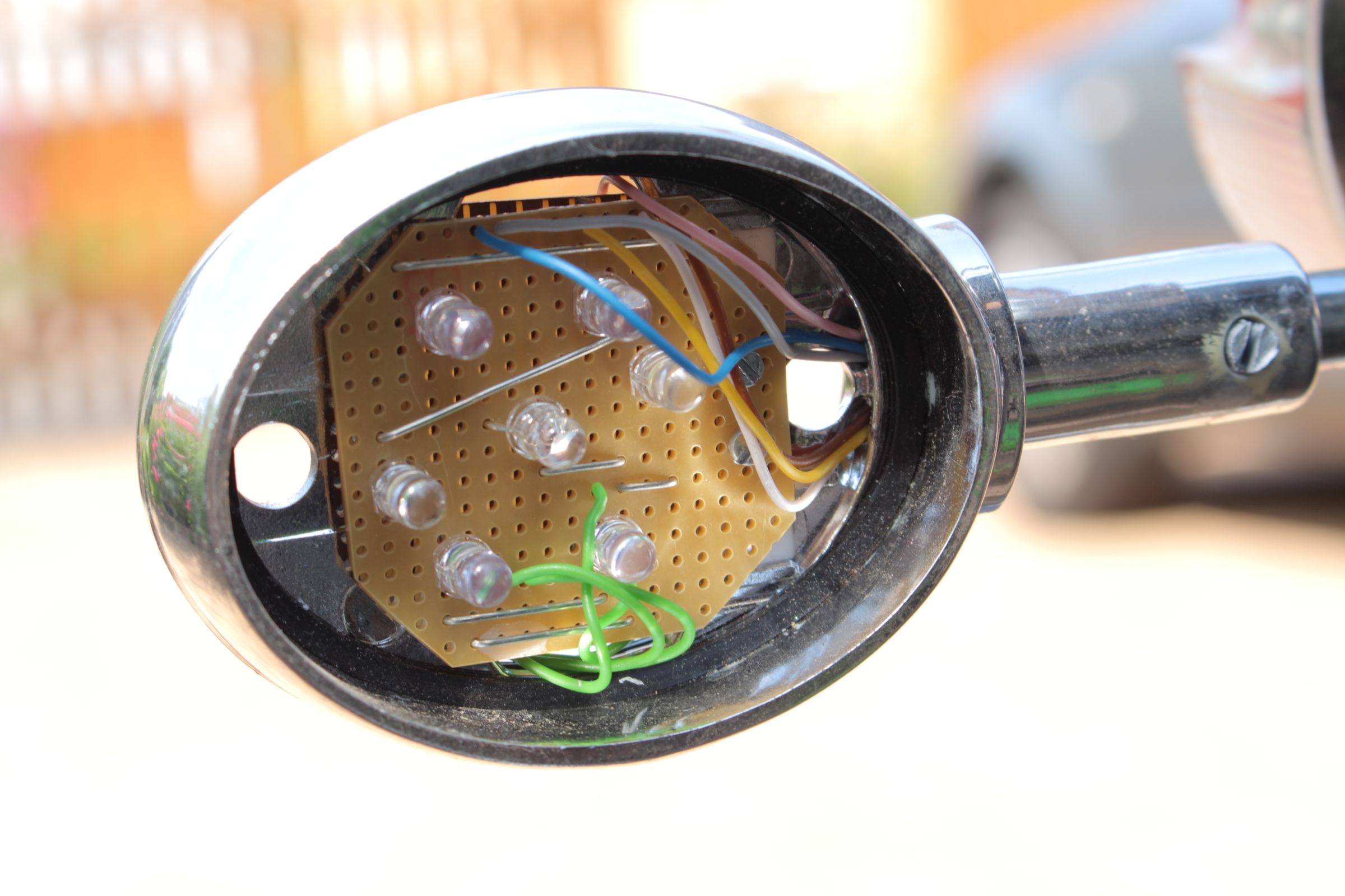 Moped Mod:Turn Signals+Under Body Light+Brake Light : 7 Steps ...