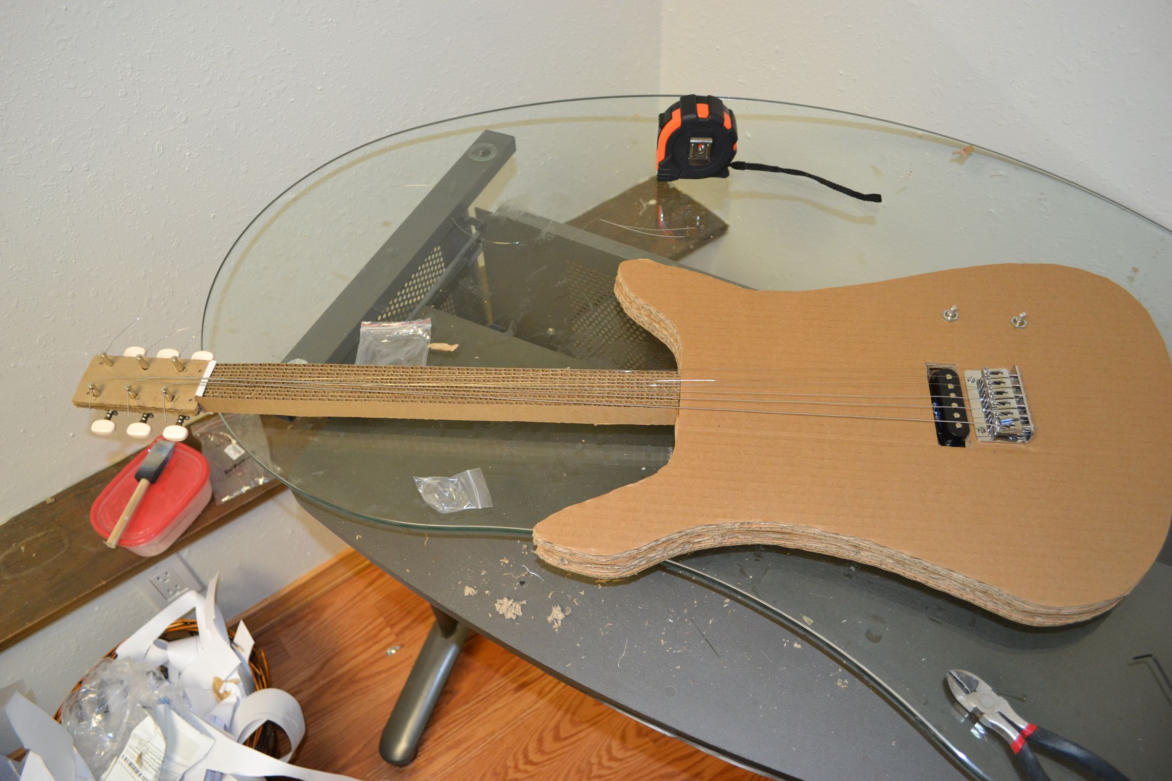 Cardboard Electric Guitar : 12 Steps (with Pictures) - Instructables