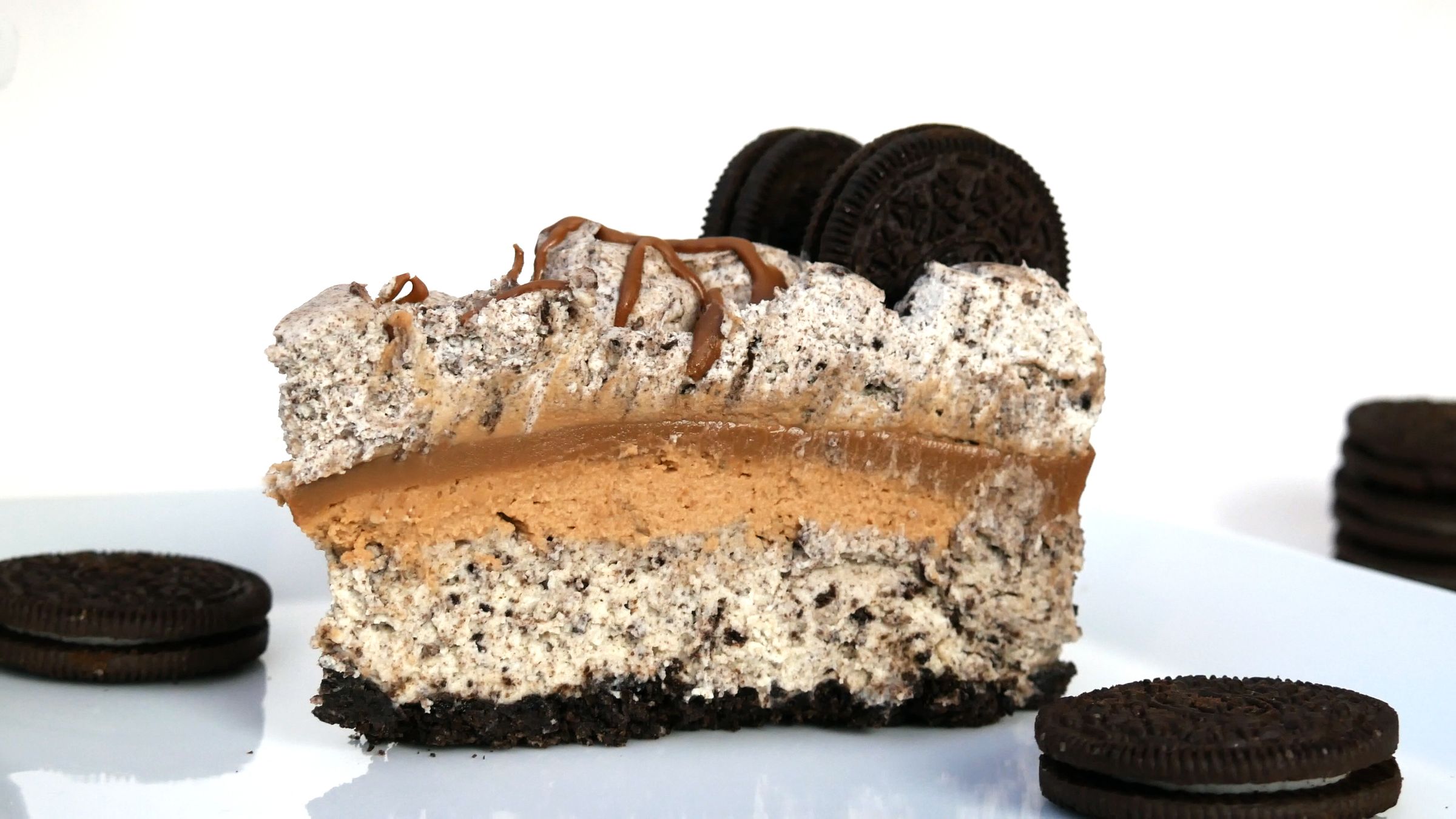 NO BAKE OREO COOKIES & CREAM CHEESECAKE : 5 Steps (with Pictures ...