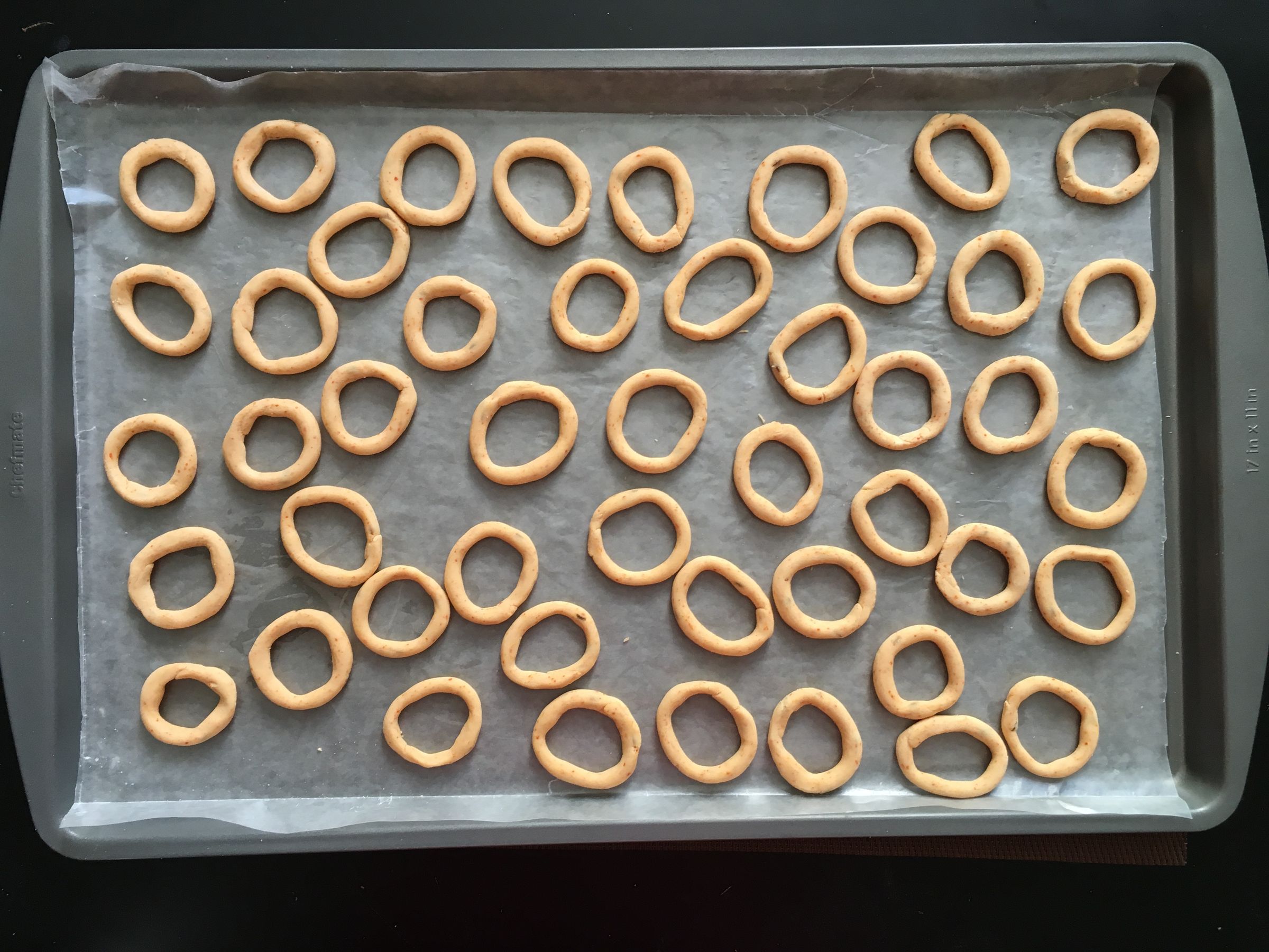 Ring Murukku (Fried Rice Flour Rings) : 4 Steps (with Pictures ...