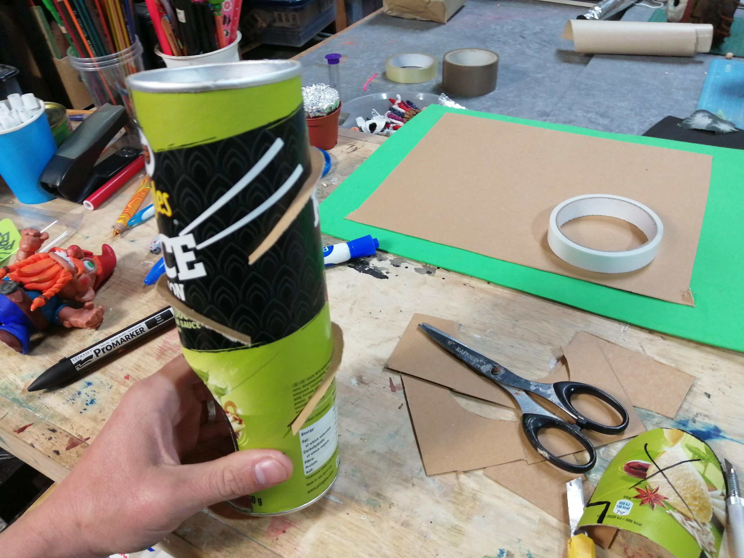 Pringles Tube Dice Tower : 9 Steps (with Pictures) - Instructables