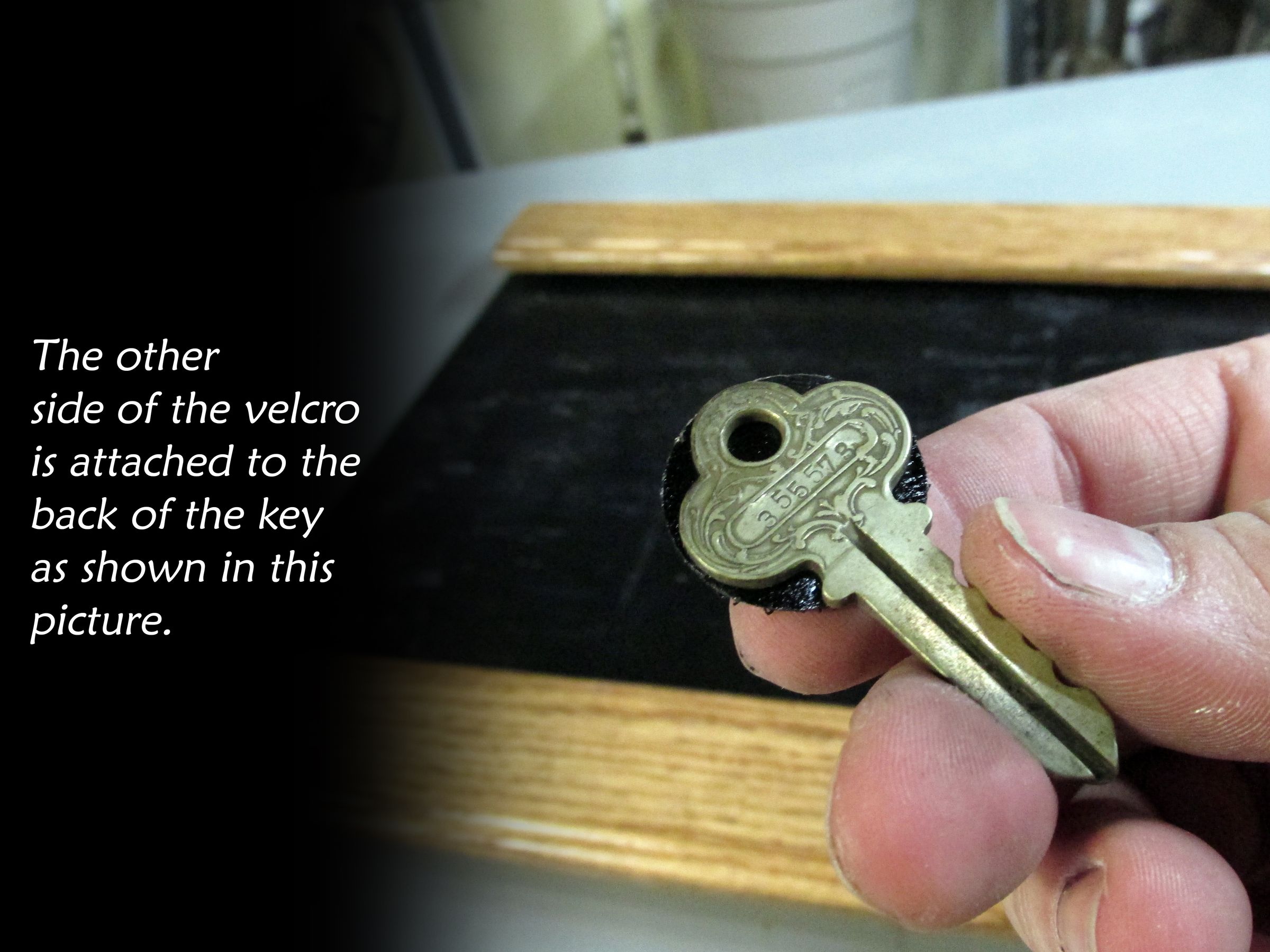 Hand Made Address Plaque With Glowing Numbers & Secret Compartment ...