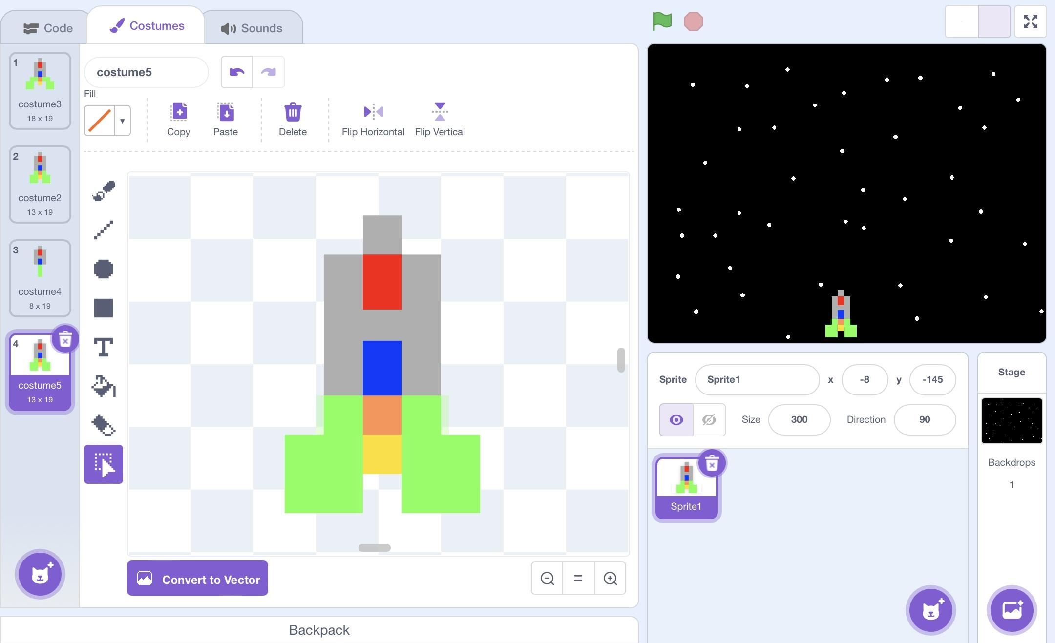 How to Code a Basic Retro Space Shooter on Scratch! : 7 Steps ...