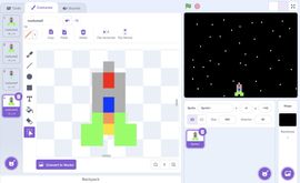 How to Code a Basic Retro Space Shooter on Scratch! : 7 Steps ...