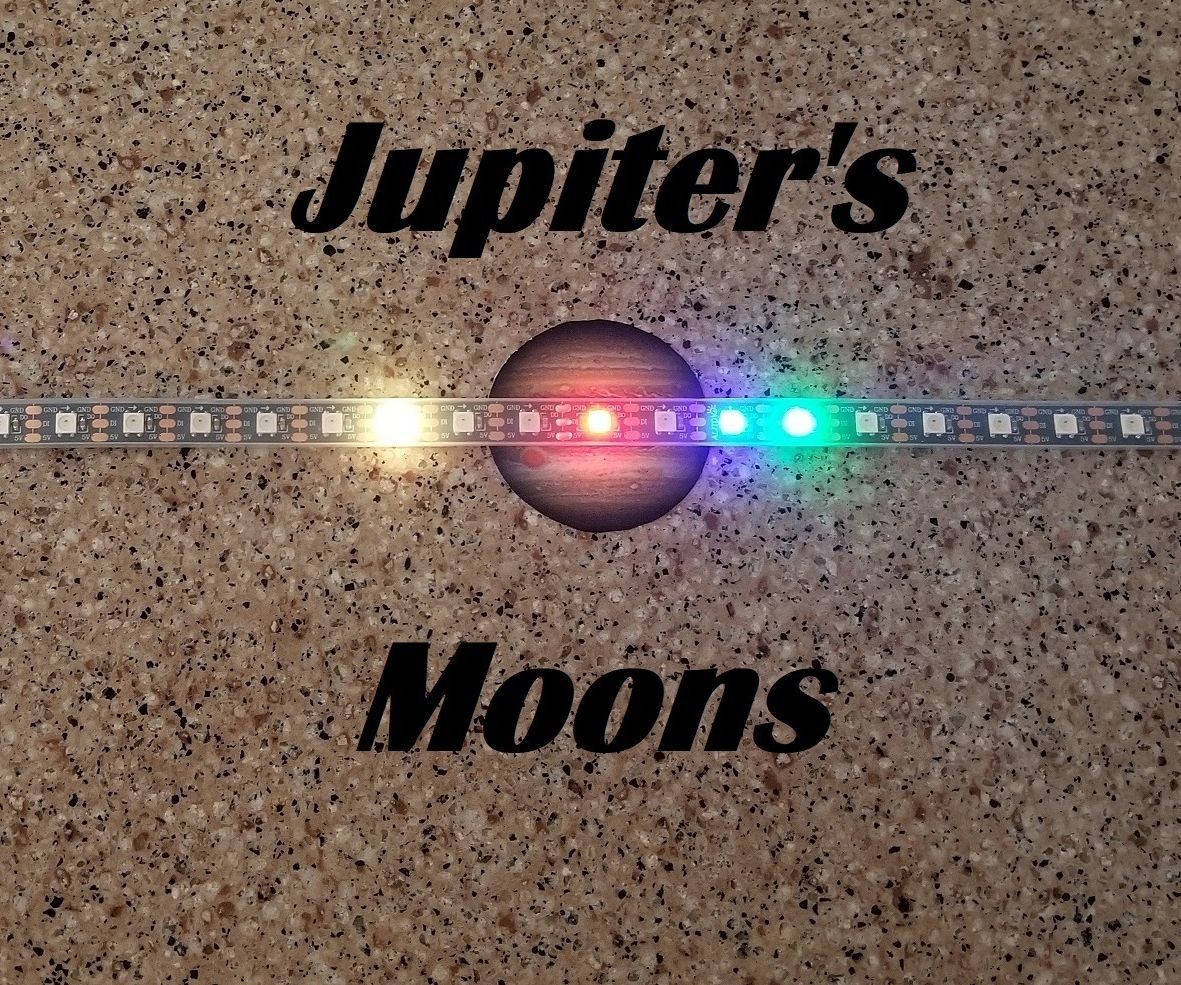 Jupiter Satellite Display : 3 Steps - Instructables