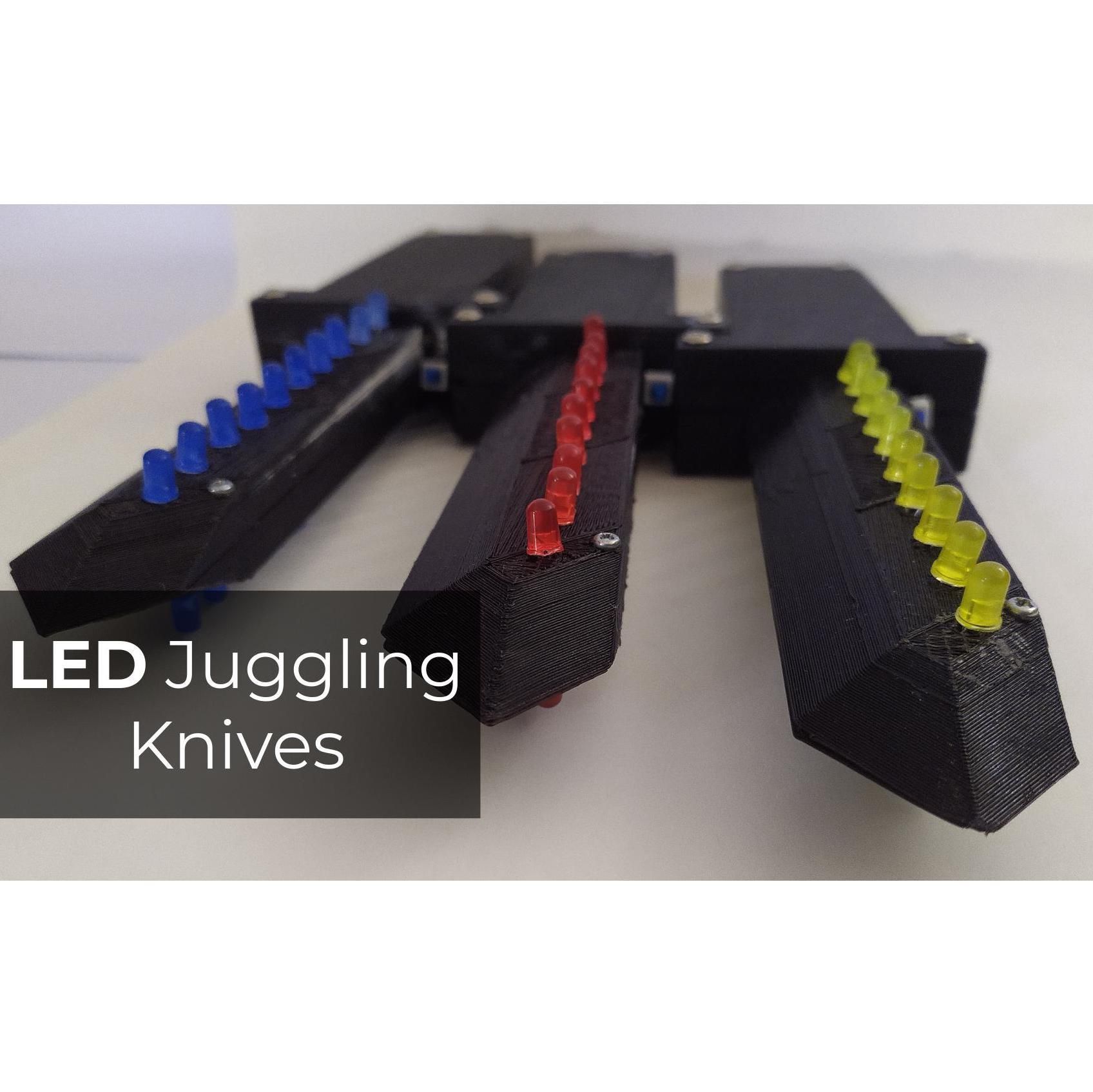 LED Juggling Knives : 36 Steps (with Pictures) - Instructables