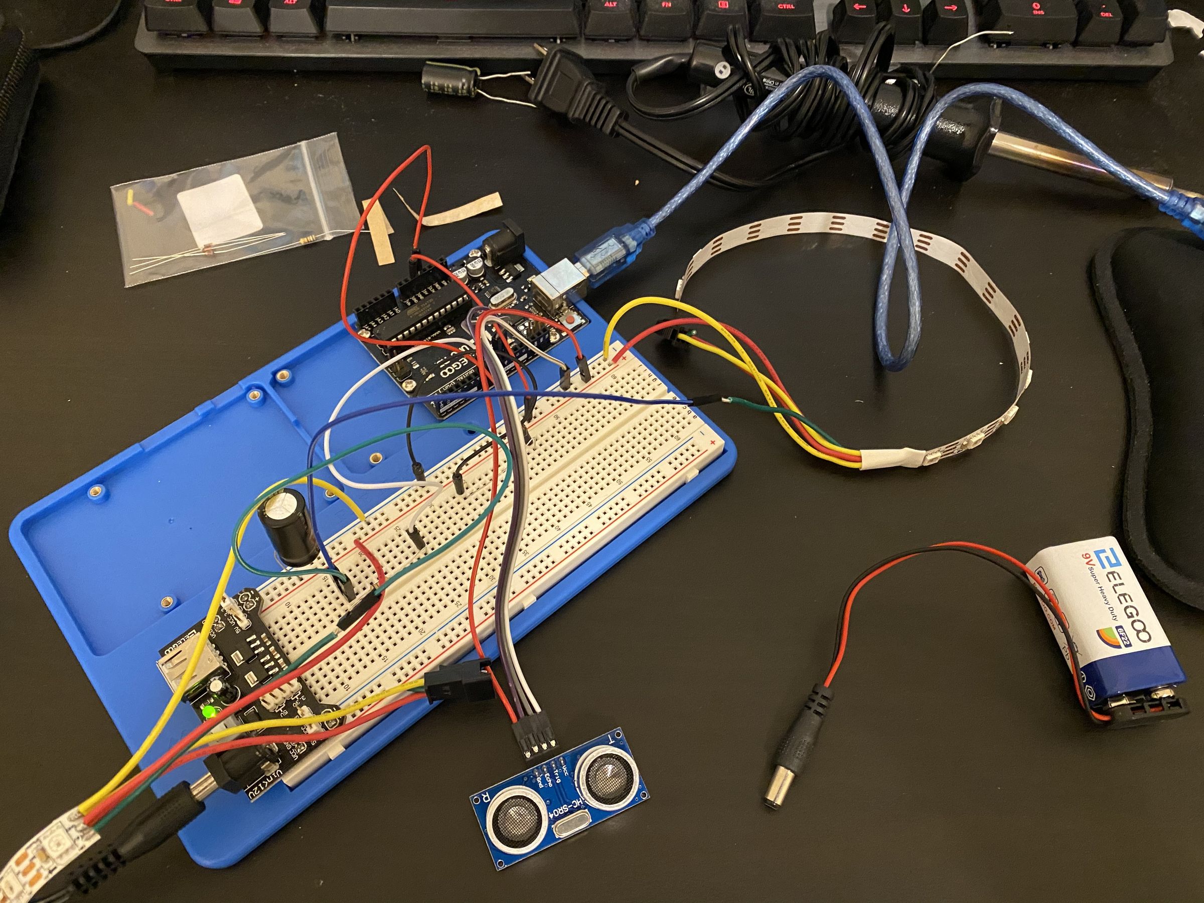 Arduino Garage Parking Assistant : 7 Steps - Instructables