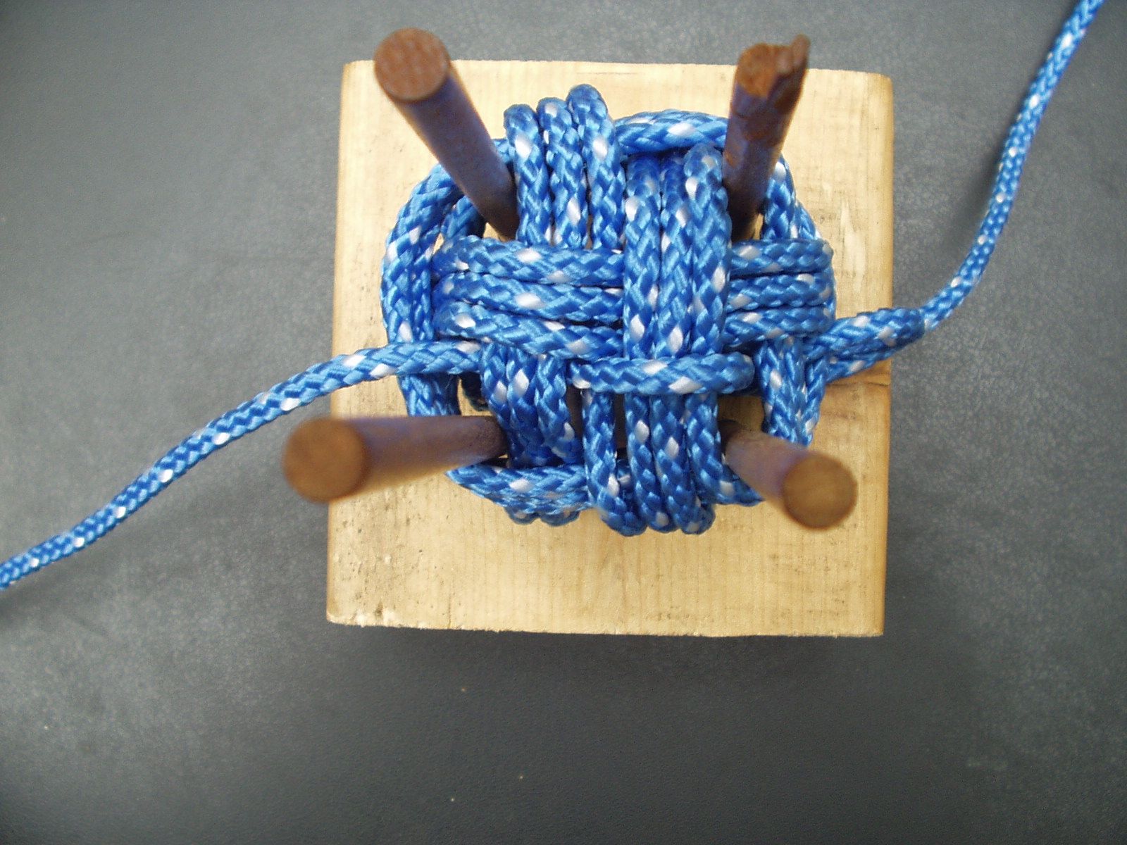 ABOK 2207 - Split Face Monkey Fist - Double,Double MF : 9 Steps (with ...