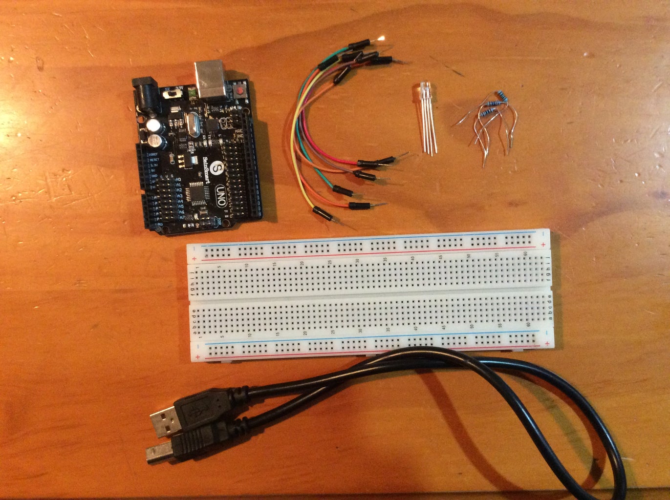 How To Control An Rgb Led With Arduino 2 Minutes 3 Steps Instructables