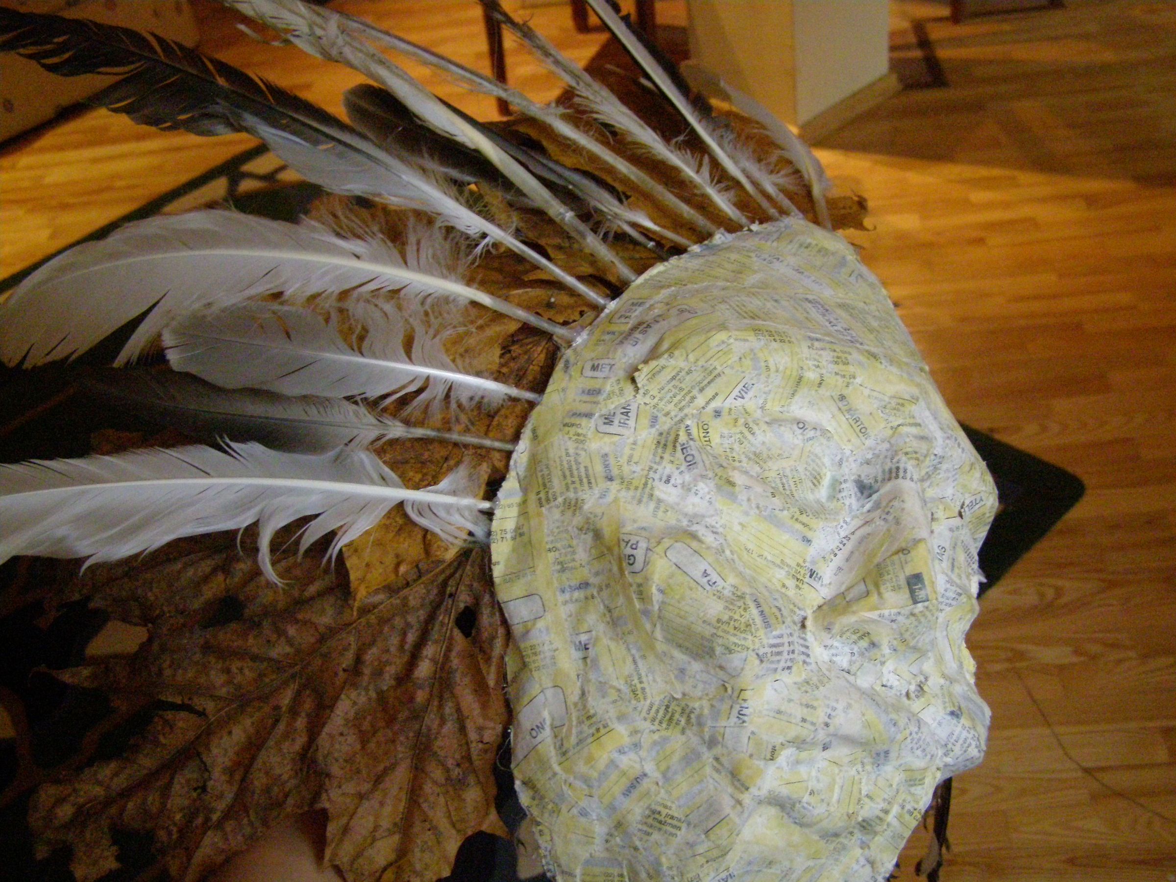 Epic Papier Mache Indian Cannibal Mask! : 12 Steps (with Pictures ...