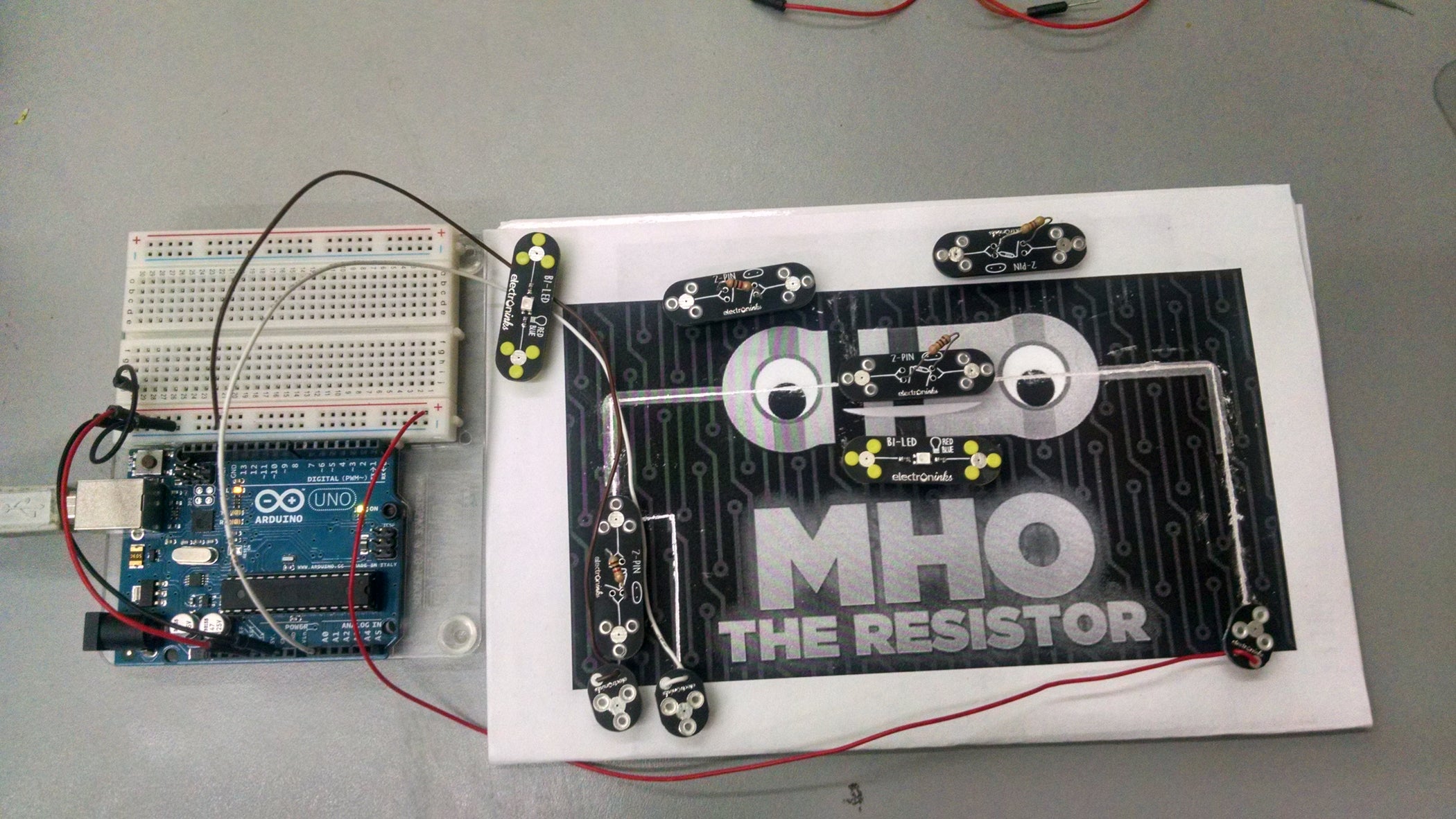 Mho PlayGround Circuit Scribe : 4 Steps - Instructables