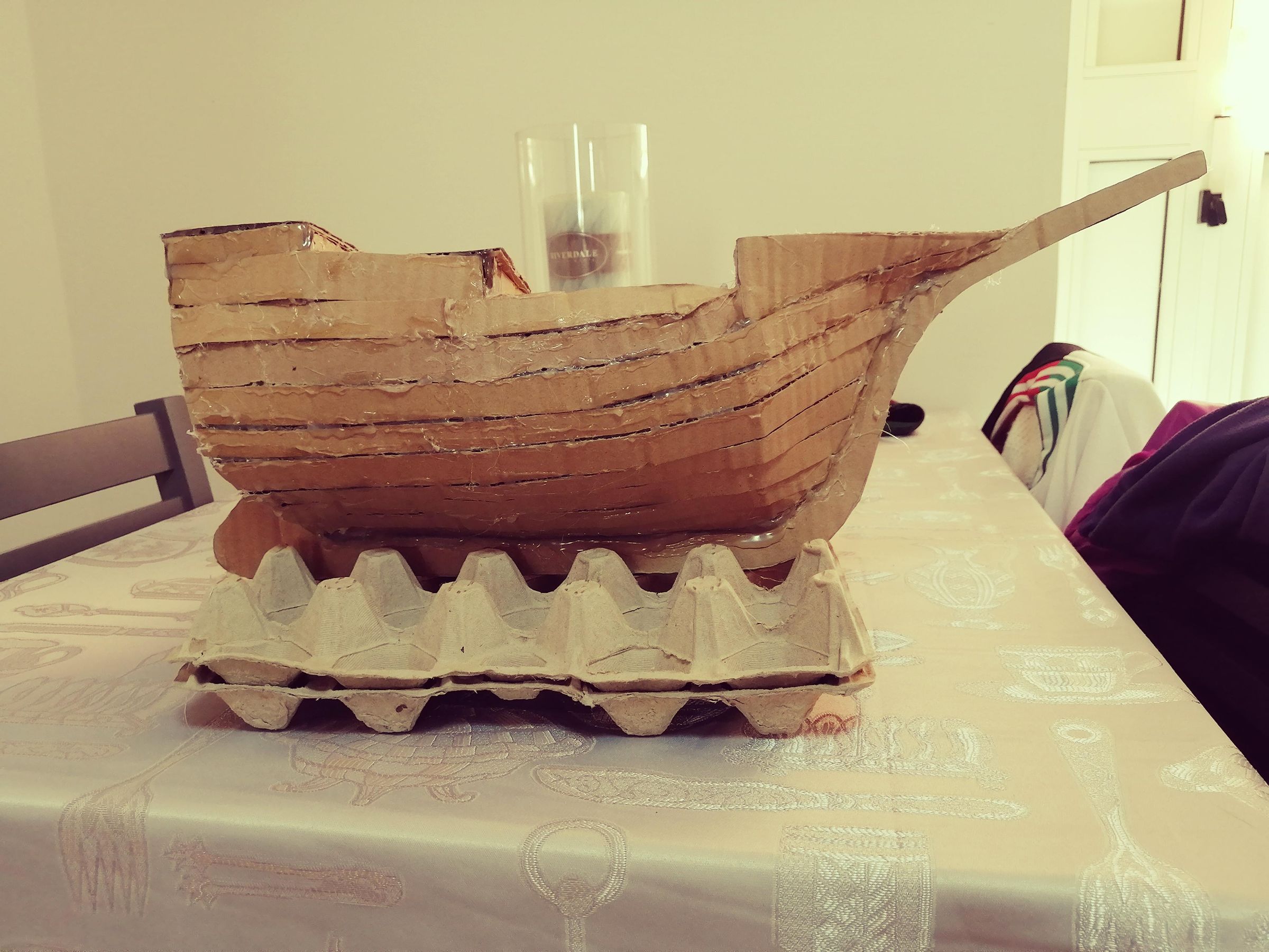 DIY Cardboard Pirate Ship : 8 Steps (with Pictures) - Instructables