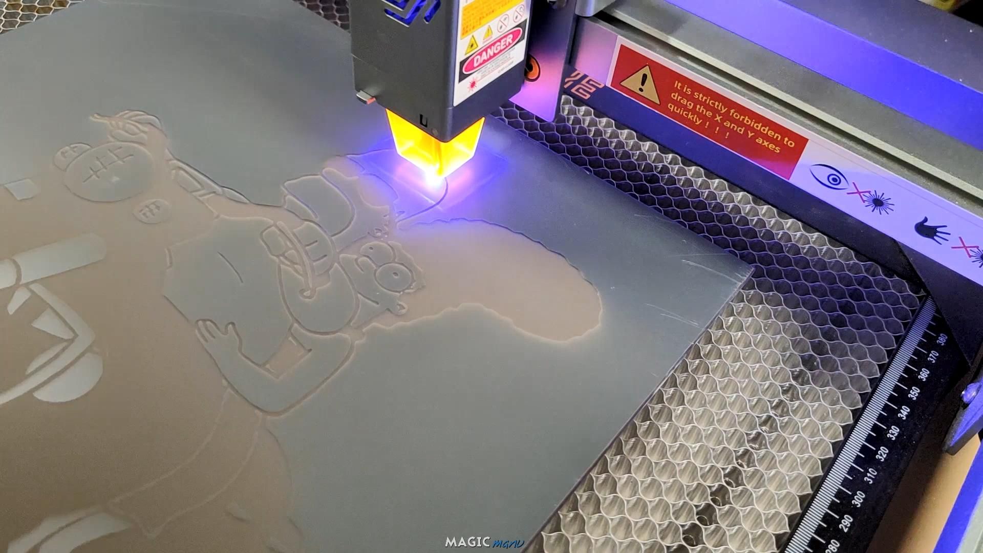 Laser-engraved Illuminated Mirror With Homer! : 10 Steps (with Pictures ...