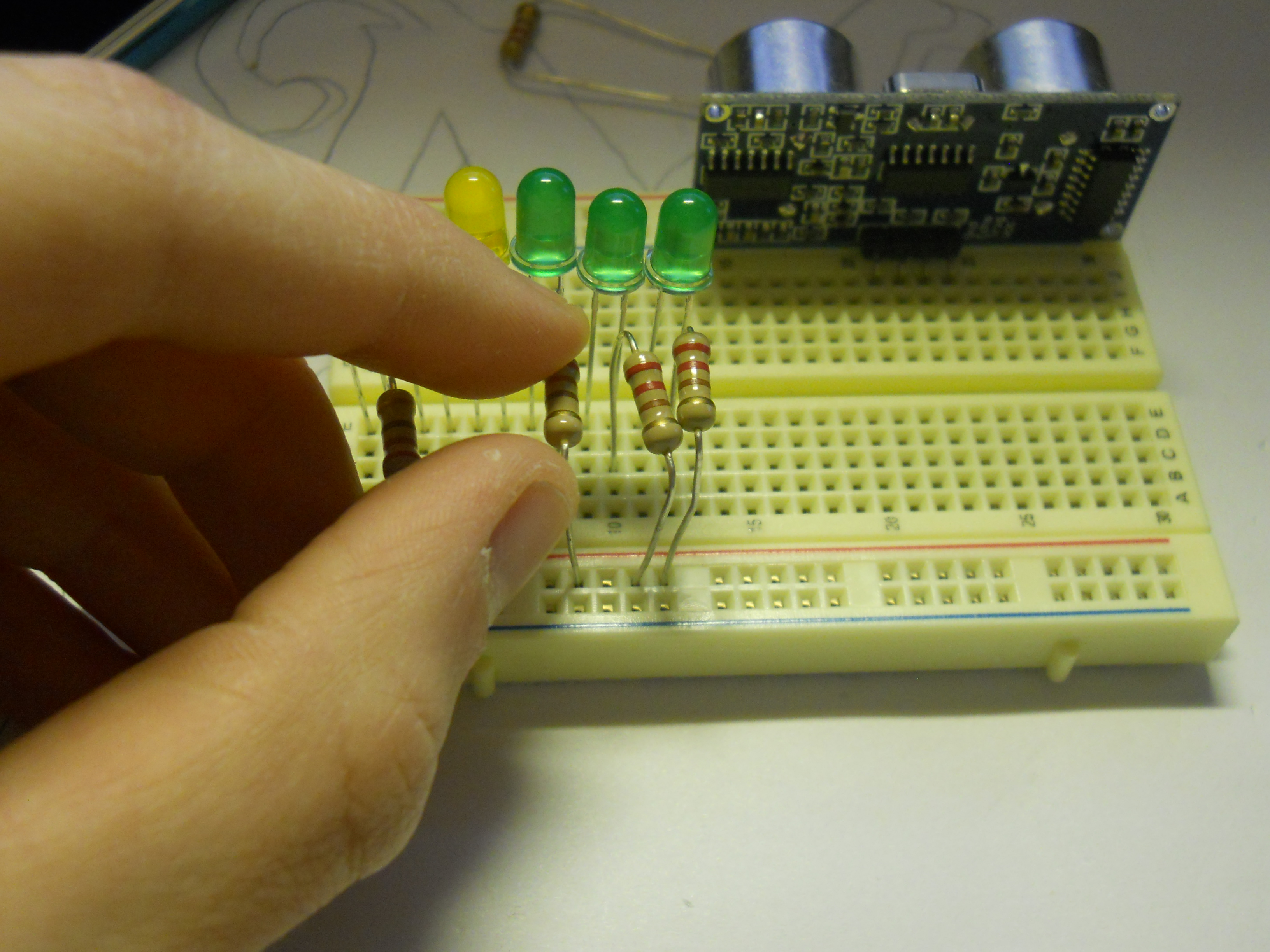 How to Make a Light-up Distance Sensor : 4 Steps - Instructables
