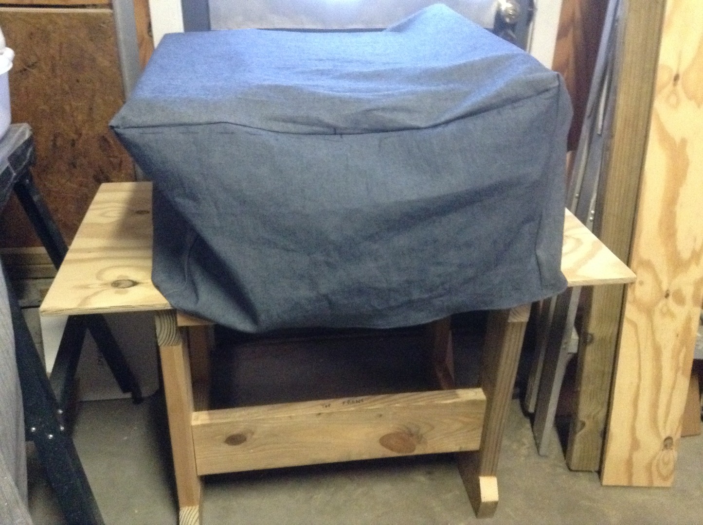 Denim Cover for Benchtop Tablesaw : 7 Steps (with Pictures) - Instructables