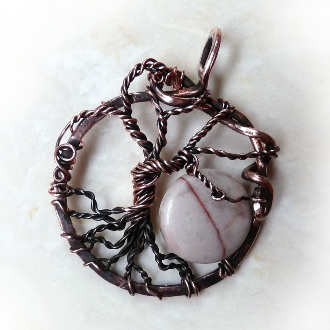 Hammered Wire Tree Necklace : 20 Steps (with Pictures) - Instructables