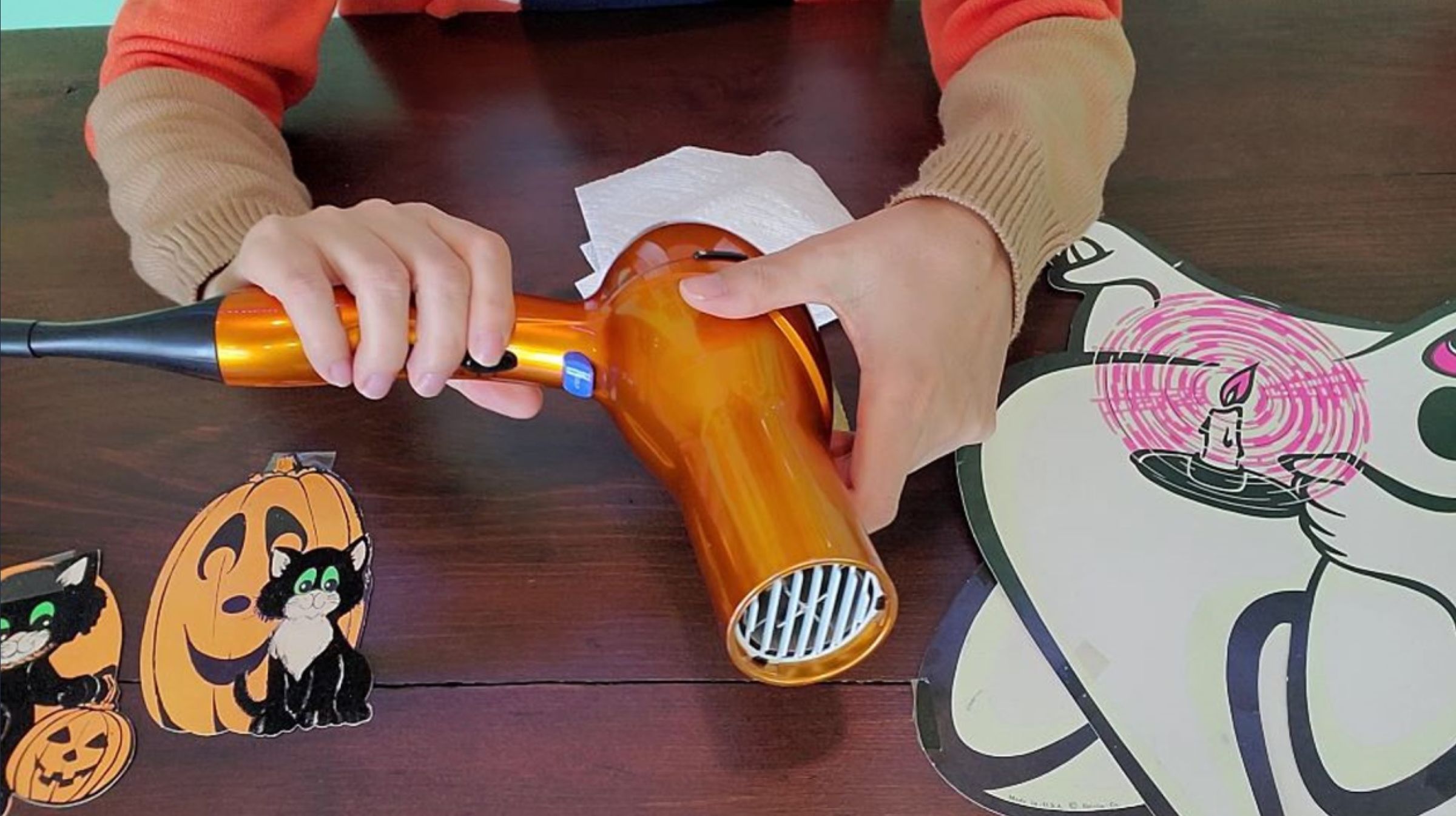 Easy Way to Remove Sticky Tape Residue From Paper Decorations ...