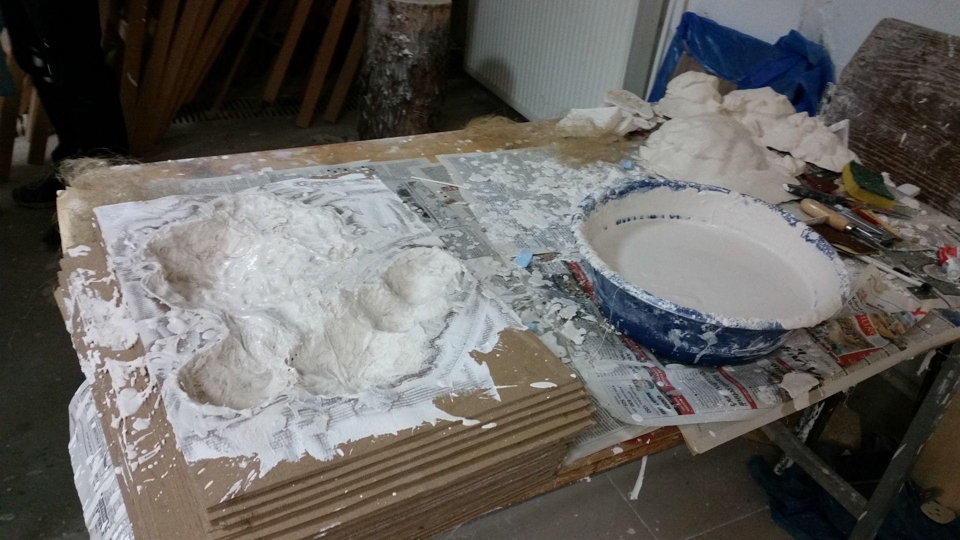 Plaster Cast From Laser Cut Mold : 7 Steps - Instructables