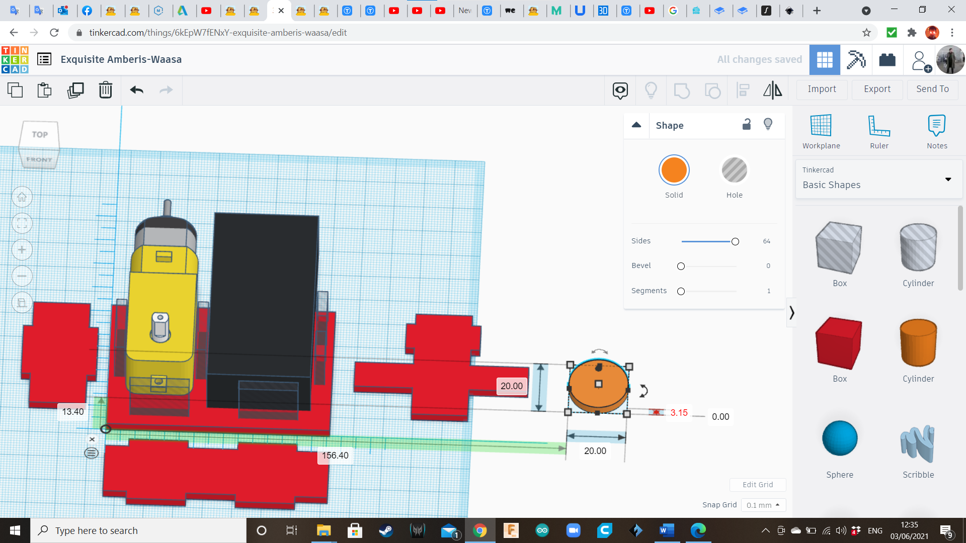 Tinkercad Robotics for School: Laser-cut Walking Machine! : 27 Steps ...