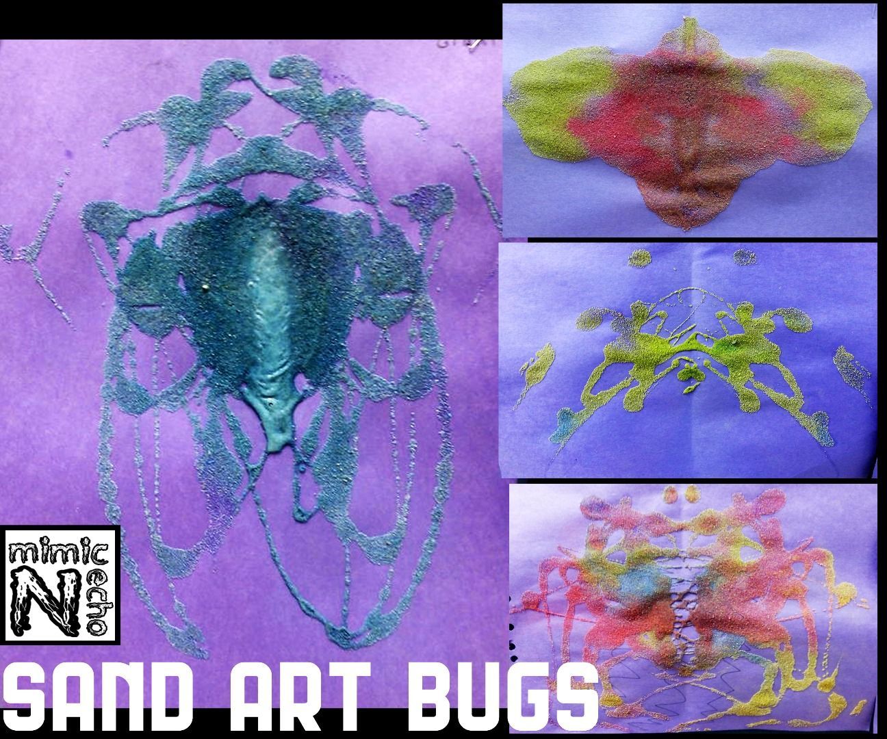 Sand Art Bugs and Things : 4 Steps - Instructables