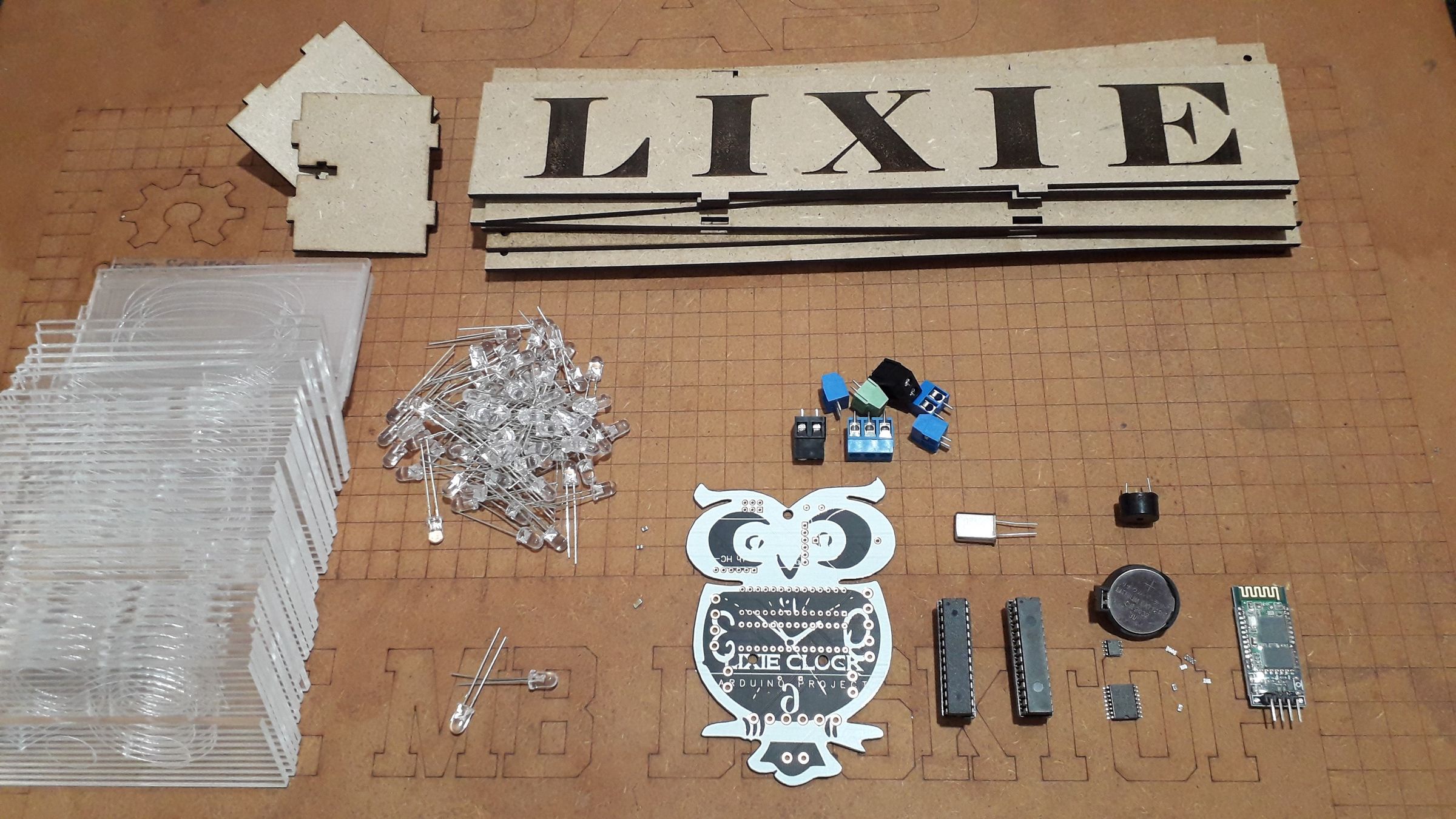 Arduino LIXIE Clock : 8 Steps - Instructables