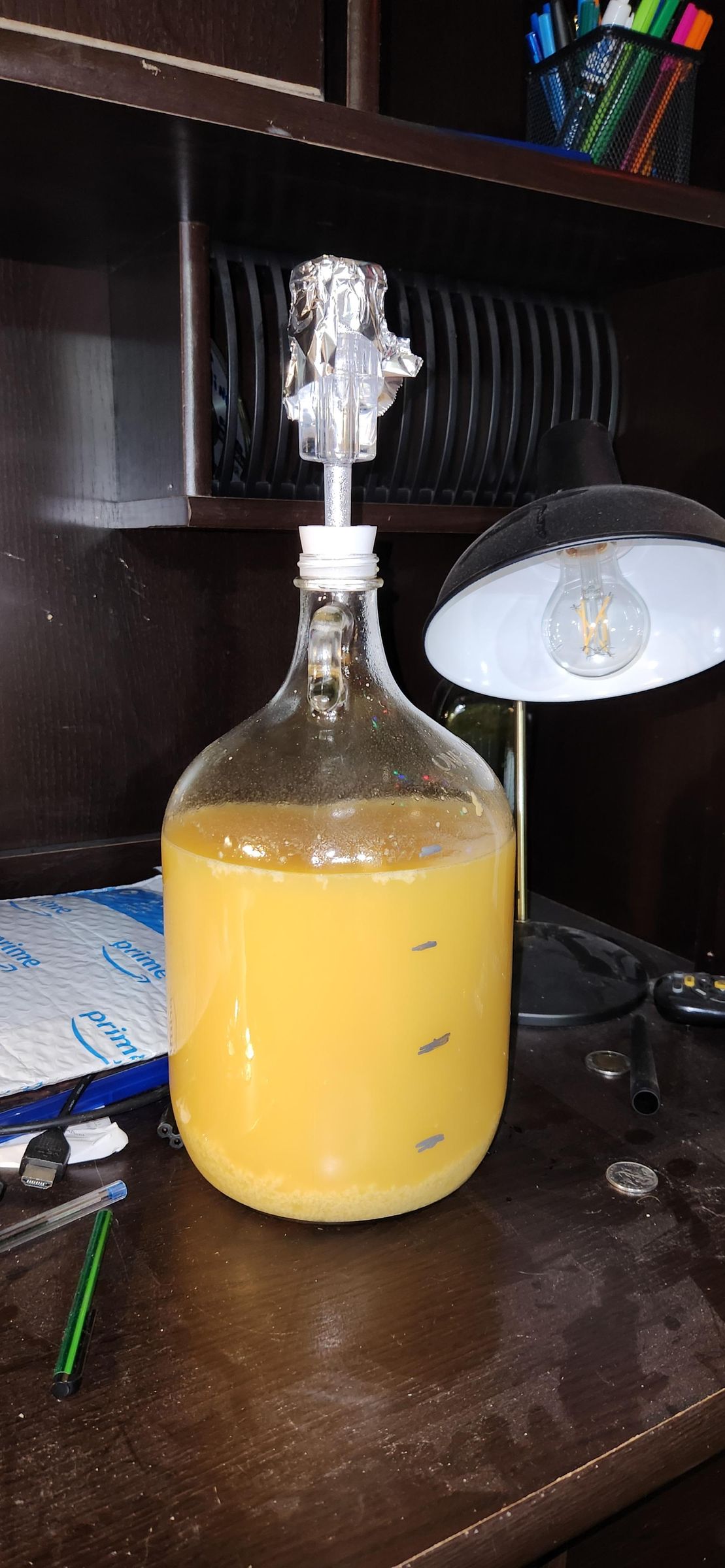 Making Fruit Wine Cordials With Different Fruit and Various Alcohol ...