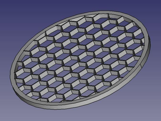 Advanced Hexagonal Mesh in Freecad : 19 Steps (with Pictures ...