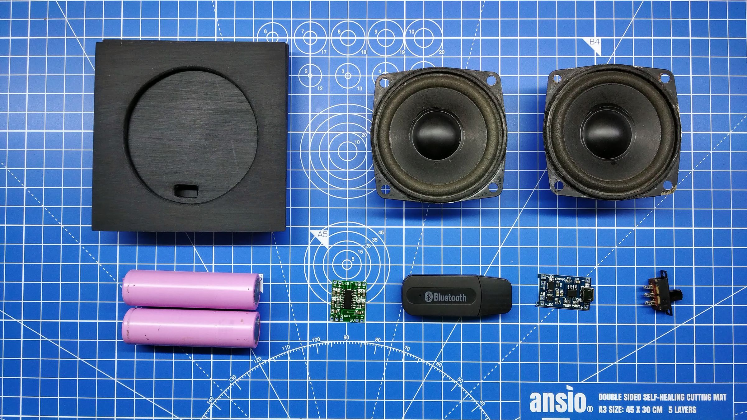 DIY Bluetooth Speaker (CubeBOX) : 11 Steps (with Pictures) - Instructables