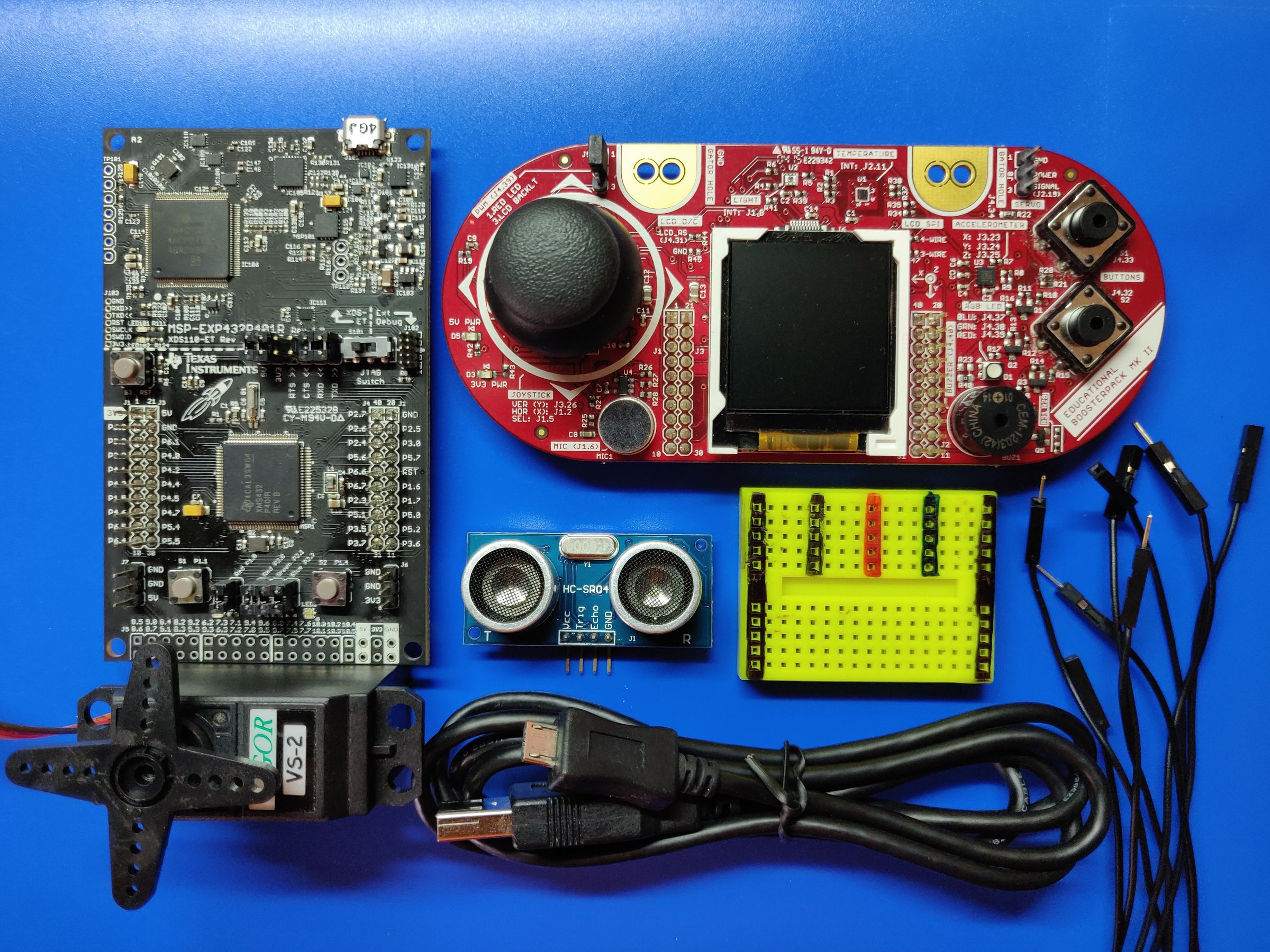Reading Ultrasonic Sensor (HC-SR04) Data on a 128×128 LCD and ...
