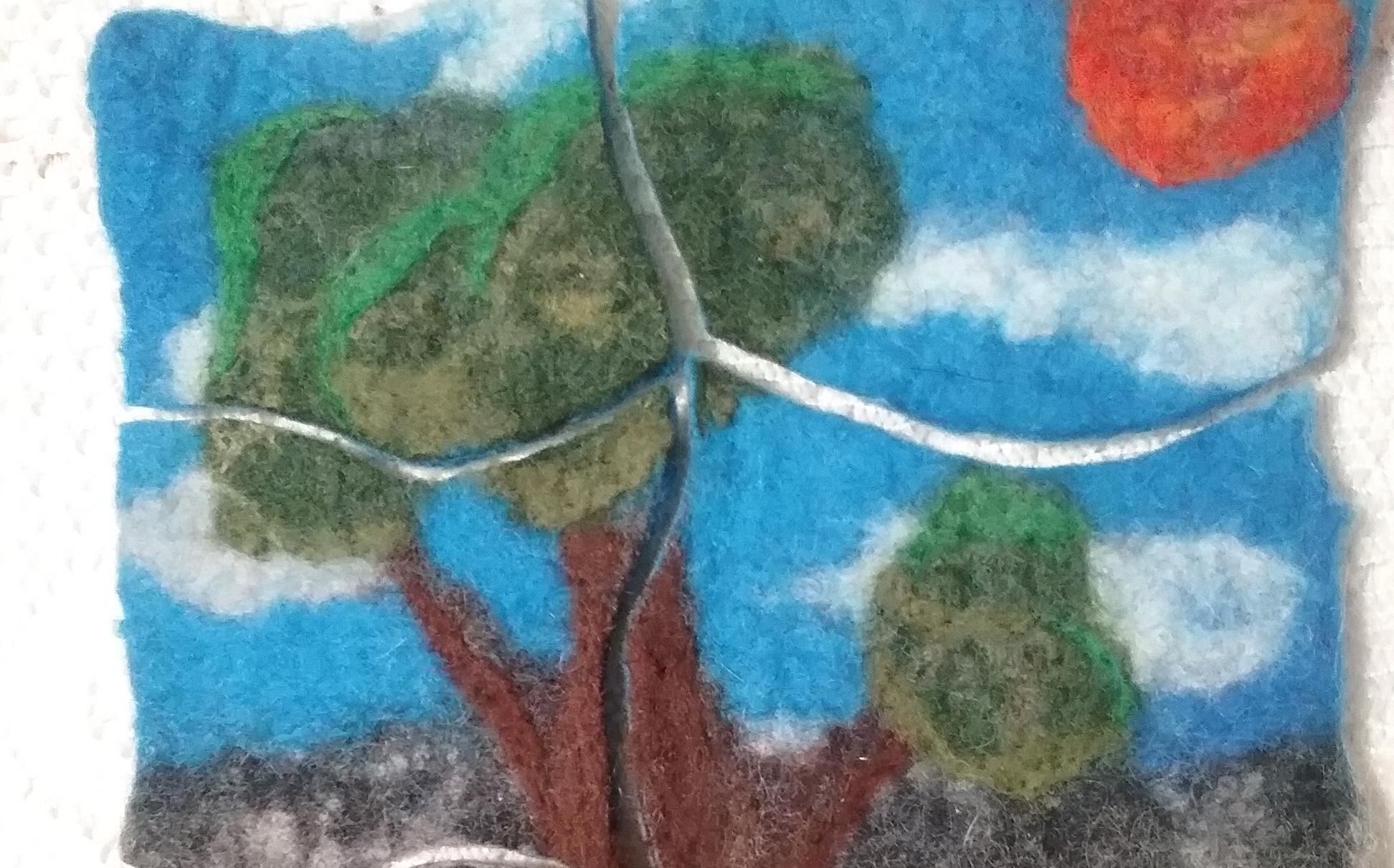 Kids Soft Felt Puzzle Using Needle Felting on Dissolving Paper : 7 ...