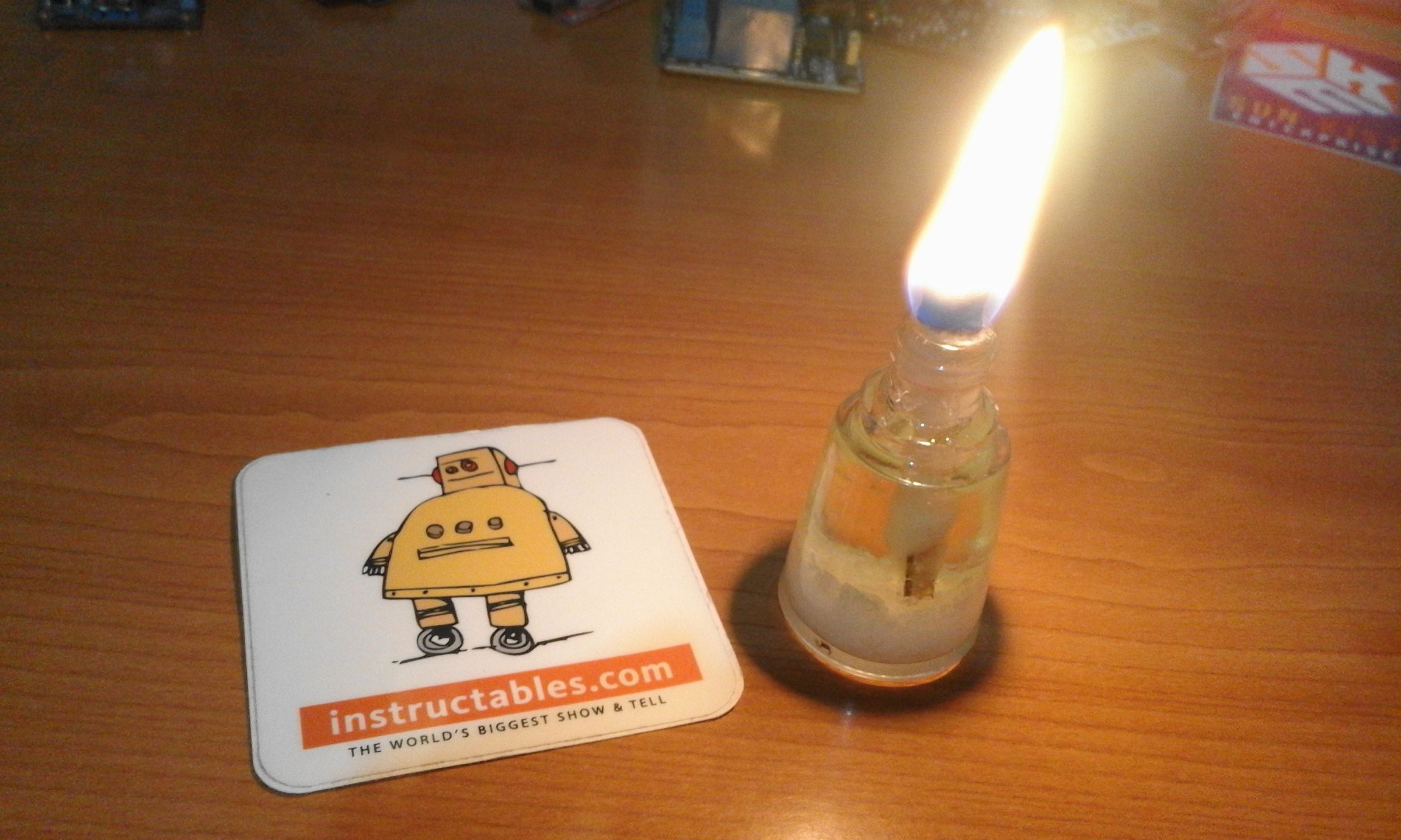 Cooking Oil Powered Lamp : 9 Steps (with Pictures) - Instructables
