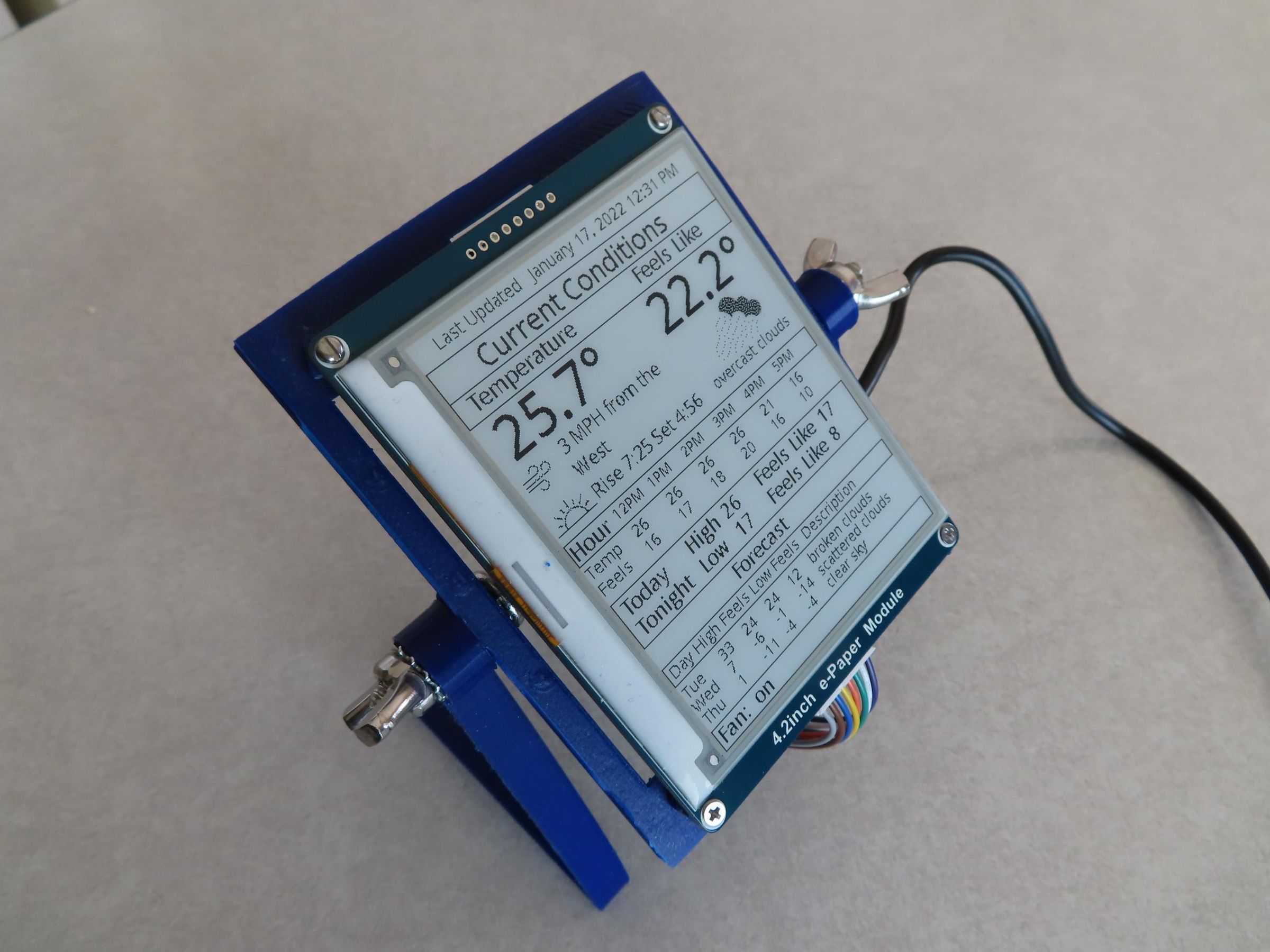 Smart Device Controller Weather Station Using IFTTT : 10 Steps (with ...
