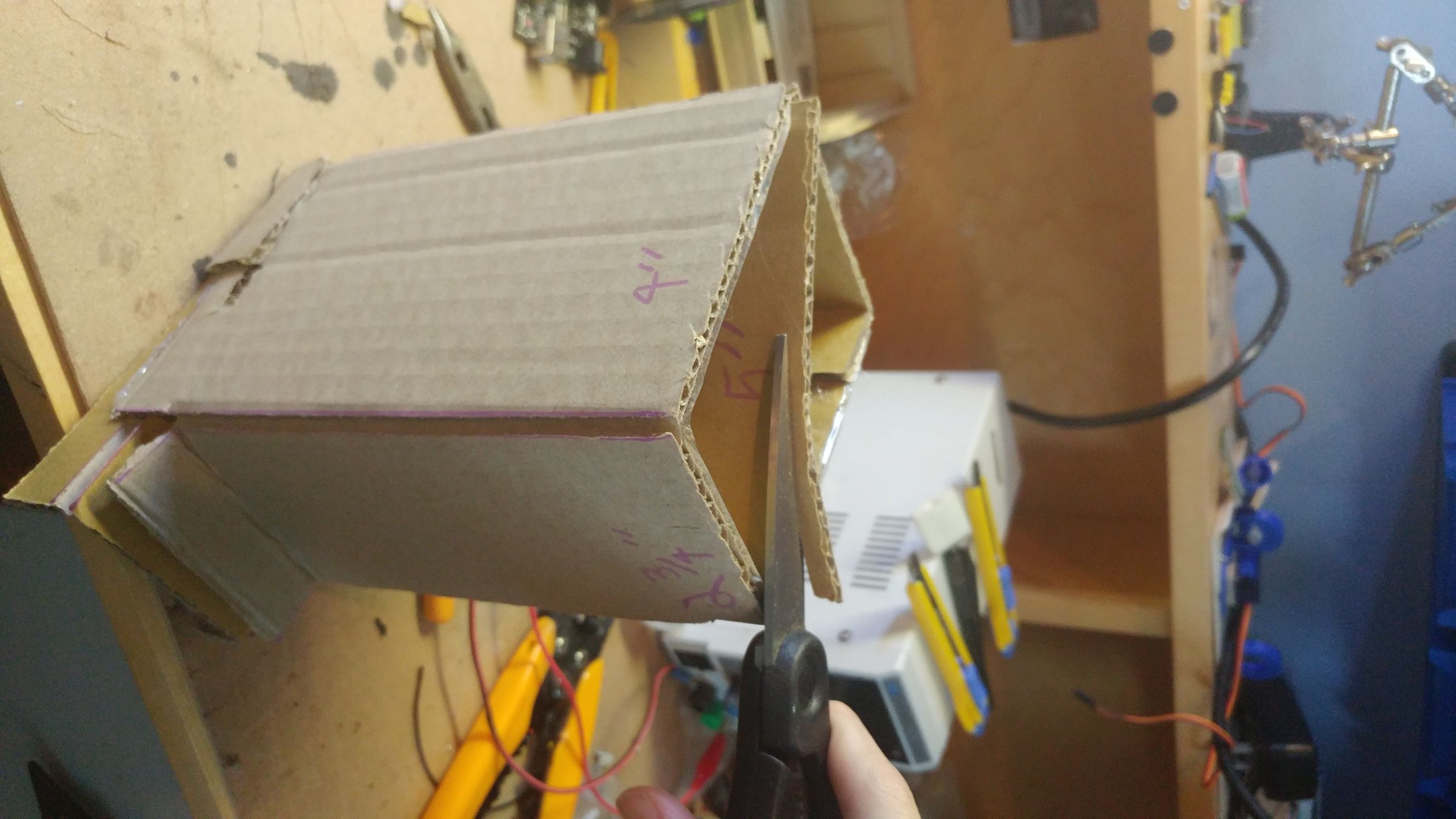 Rotating Cardboard Security Camera: Ceiling or Table With Plans : 16 ...