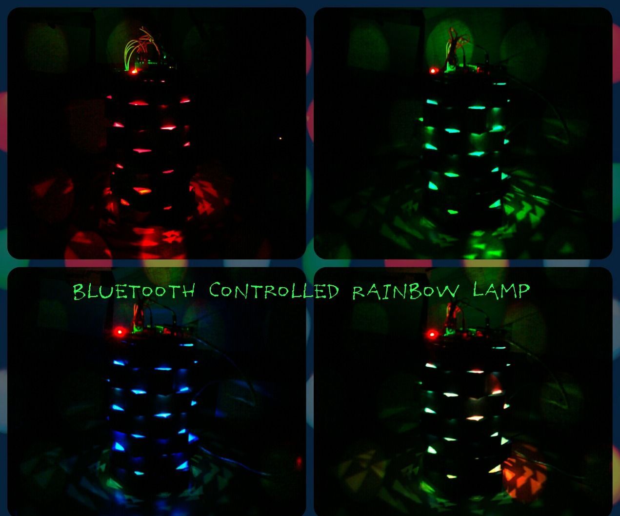 Bluetooth Controlled Rainbow Lamp : 14 Steps (with Pictures ...