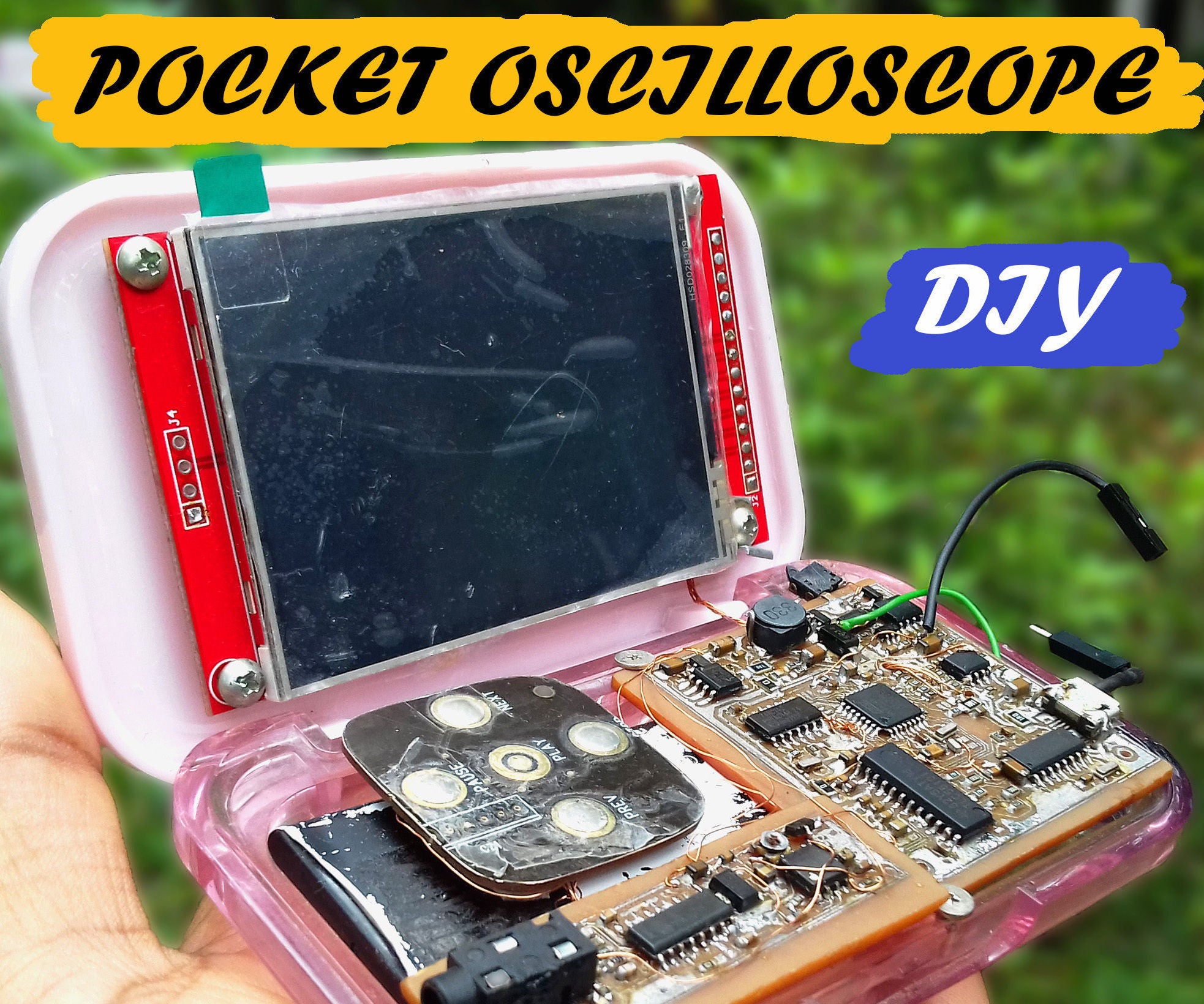 Pocket Signal Visualizer (Pocket Oscilloscope) : 10 Steps (with ...