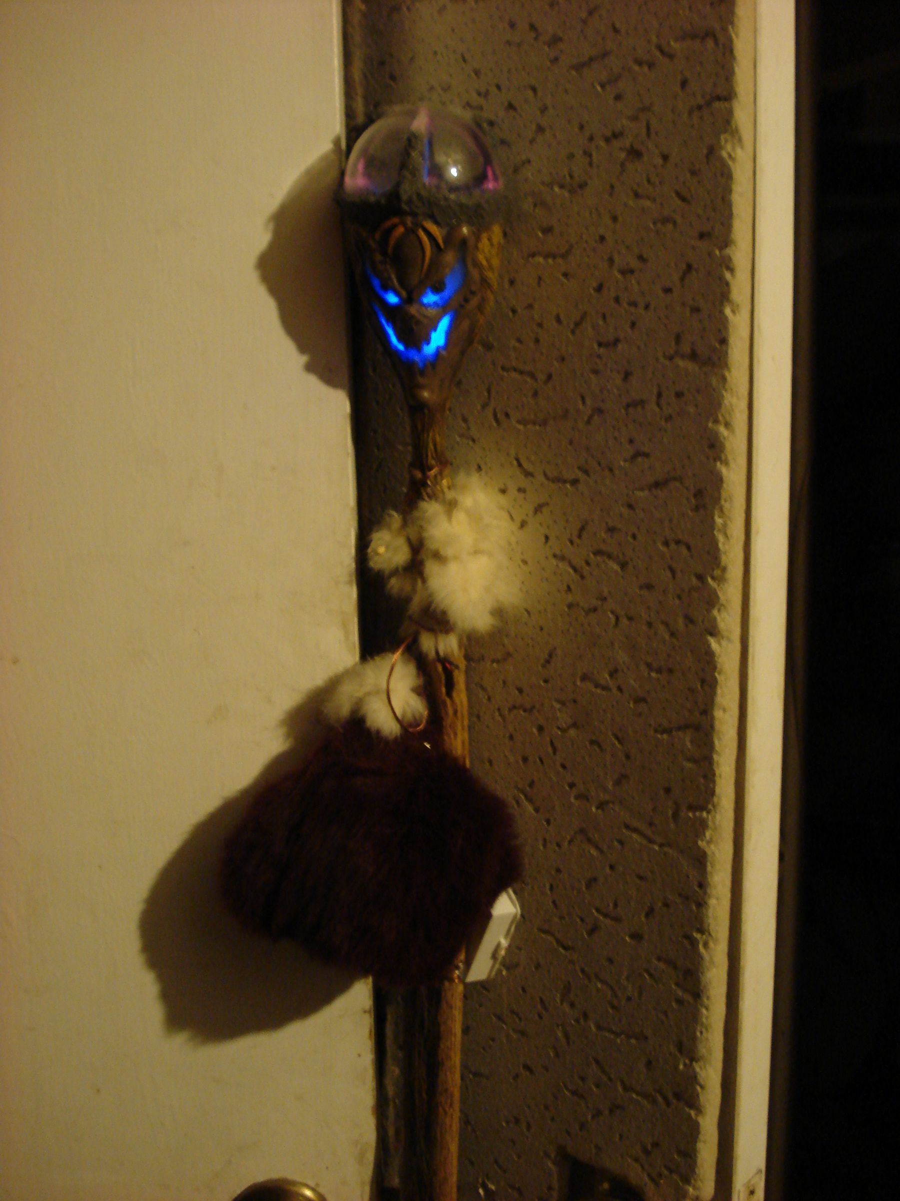 Plasma Ball Wizard's Staff : 4 Steps - Instructables