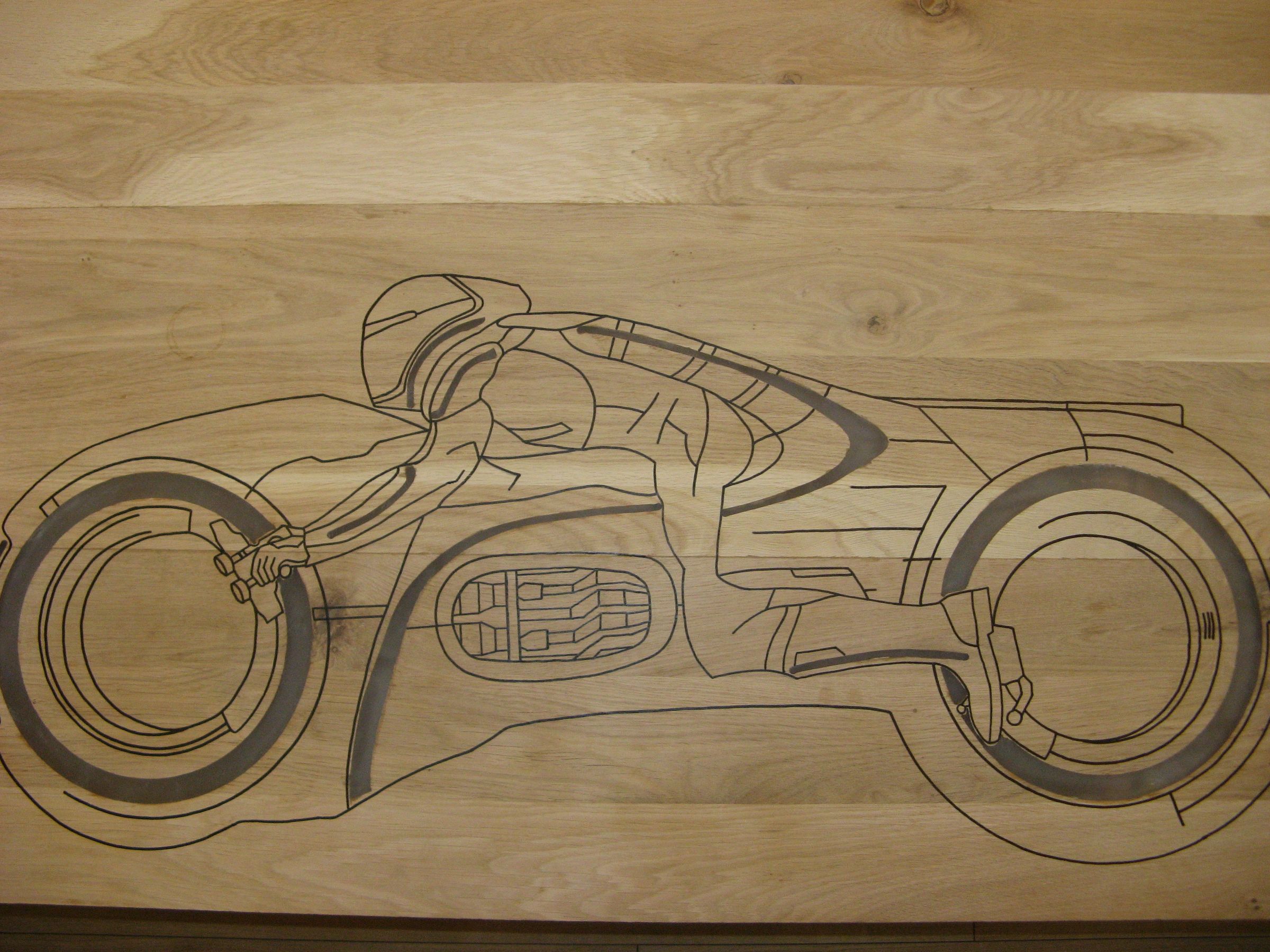 Make a Led Tron Desk and Led Tron Clock : 15 Steps (with Pictures ...