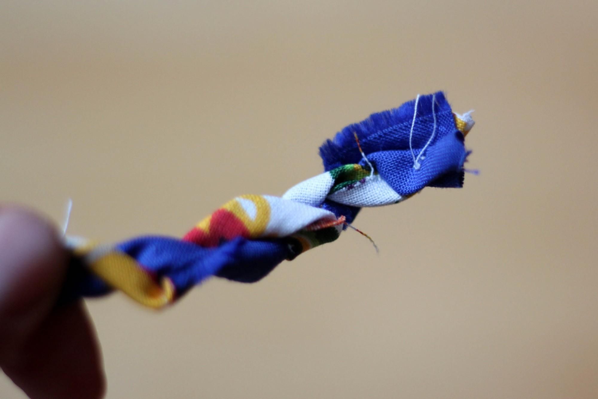 Fabric Scrap Rope : 3 Steps (with Pictures) - Instructables