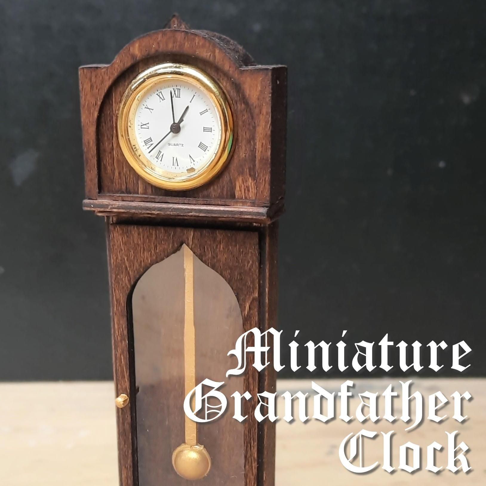 Miniature Grandfather Clock : 6 Steps (with Pictures) - Instructables